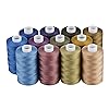 Amazon.com: Missouri Star Cotton Sewing Thread - 3000yd Large Spool ...