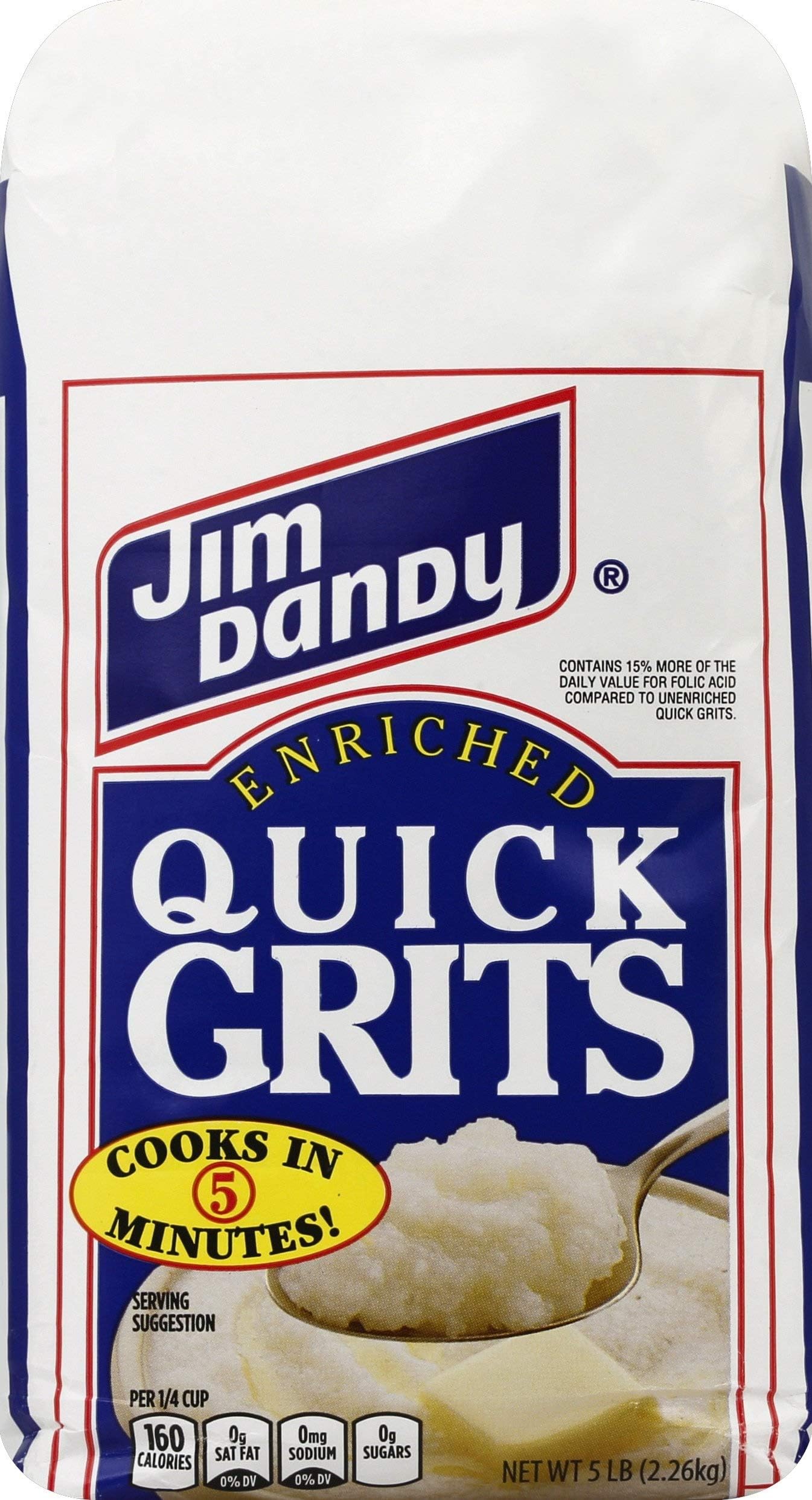 Amazon.com: Hometown Foods Jim Dandy Quick Grits, 5 lb