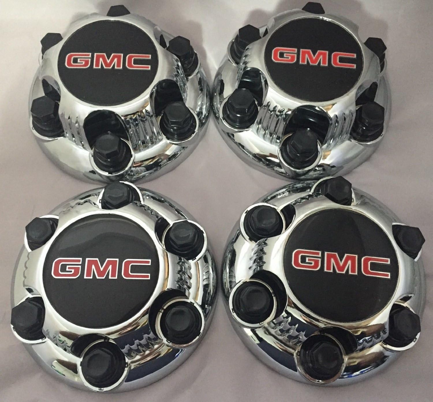 REPLACEMENT Part: Set of 4 Chrome GMC Sierra Yukon Savana 6 Lug 1500 ...