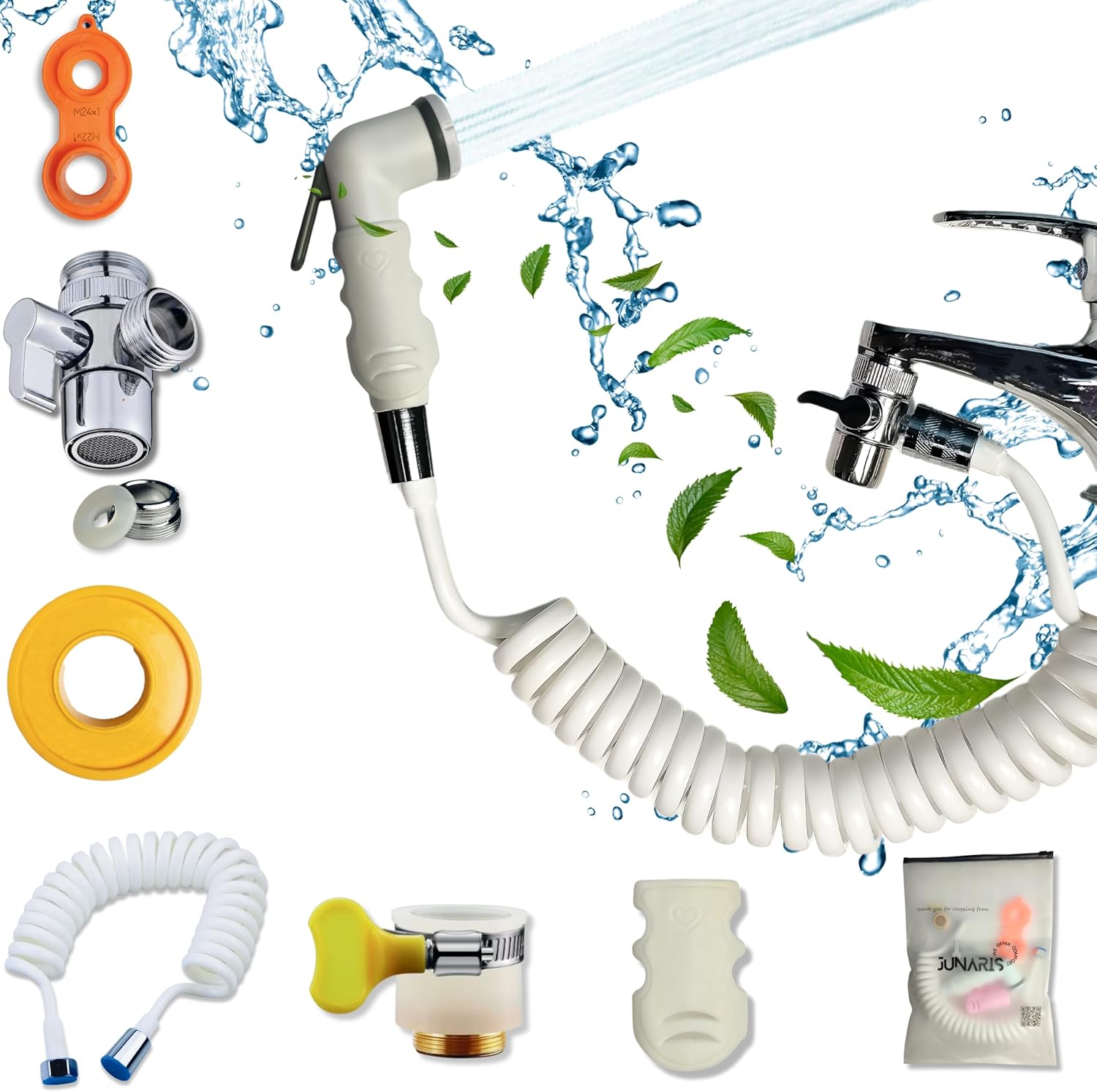 JUNARIS Portable travel shattaf, Travel Shattaf Portable Bidet Sprayer ...