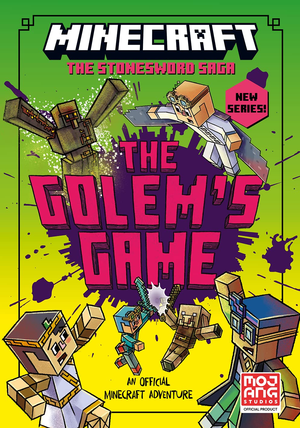 MINECRAFT: The Golem's Game (Stonesword Saga): 9780008534226: Books ...