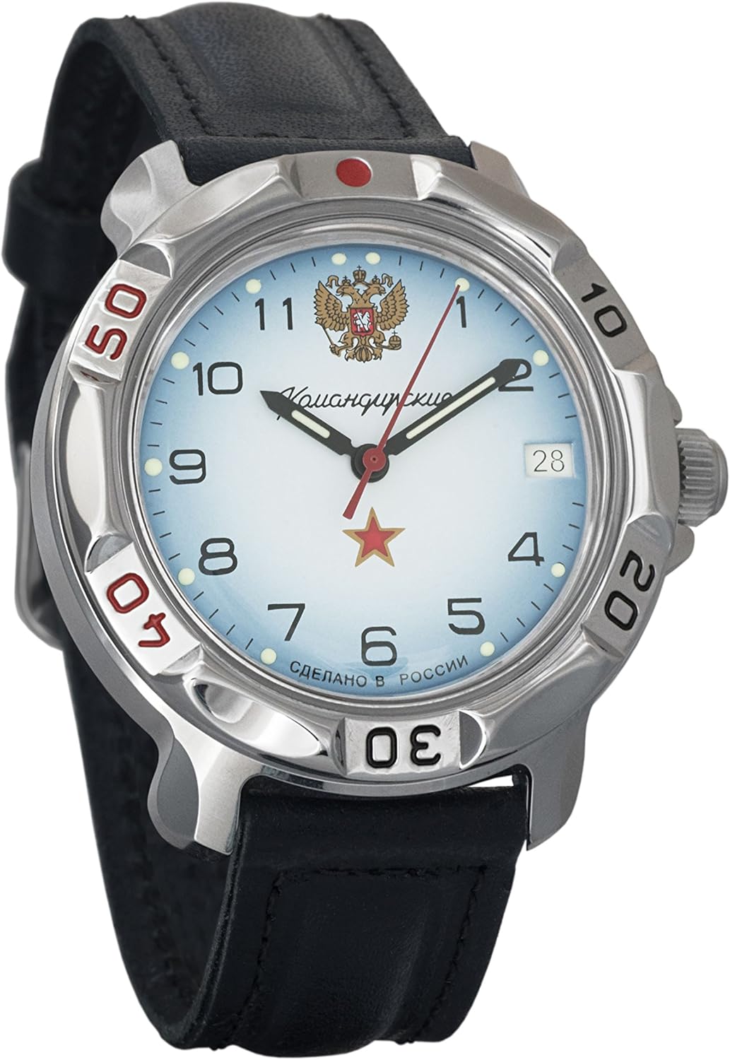 Amazon.com: Vostok Komandirskie Russian Armed Forces Army Mechanical ...