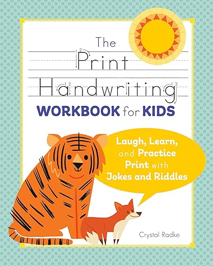 Amazon.com: The Print Handwriting Workbook for Kids: Laugh, Learn, and ...