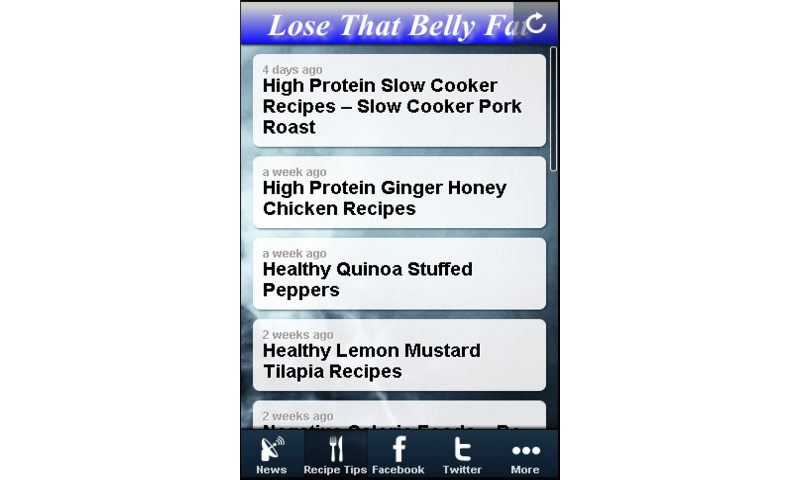 Lose That Belly Fat - App on the Amazon Appstore