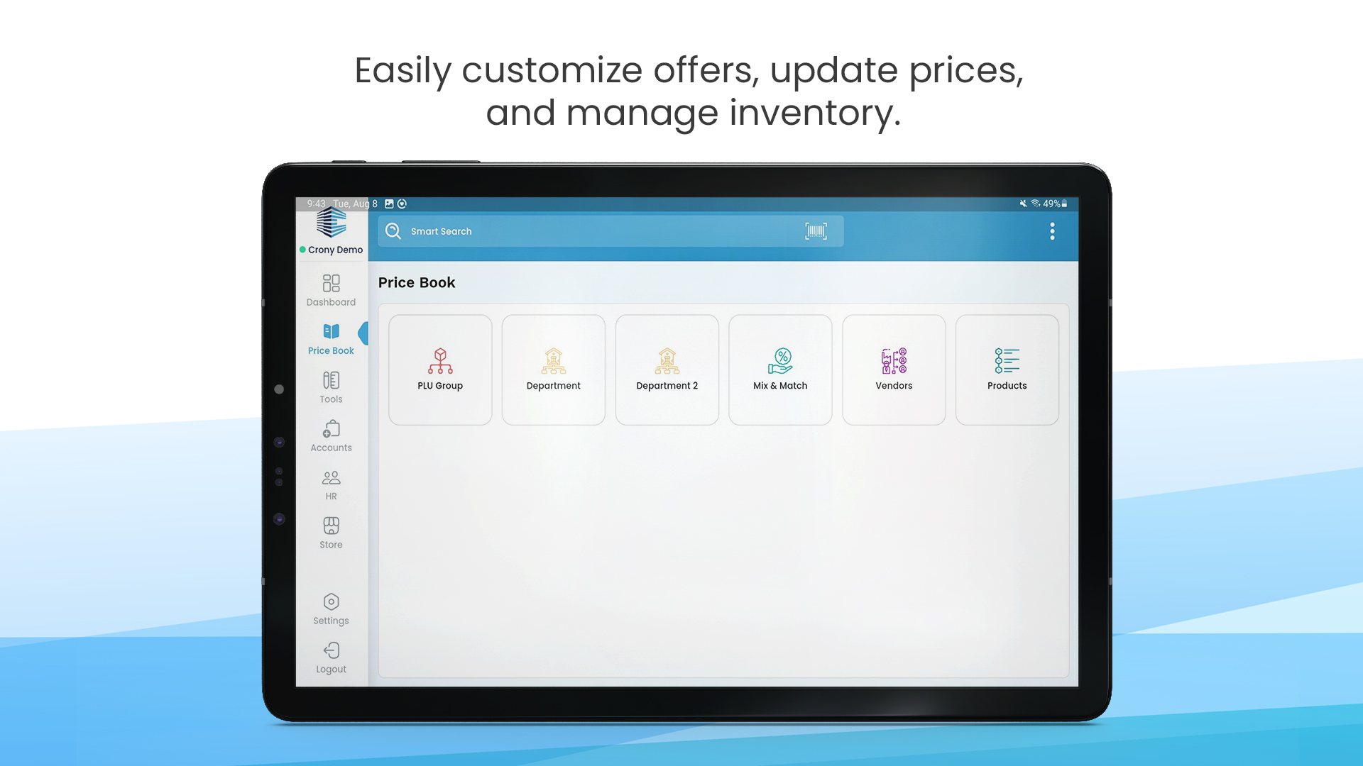 Crony Backoffice Pro - App on Amazon Appstore