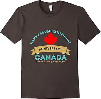 Amazon.com: Happy Sesquicentennial Anniversary Canada 150 Anniversary ...