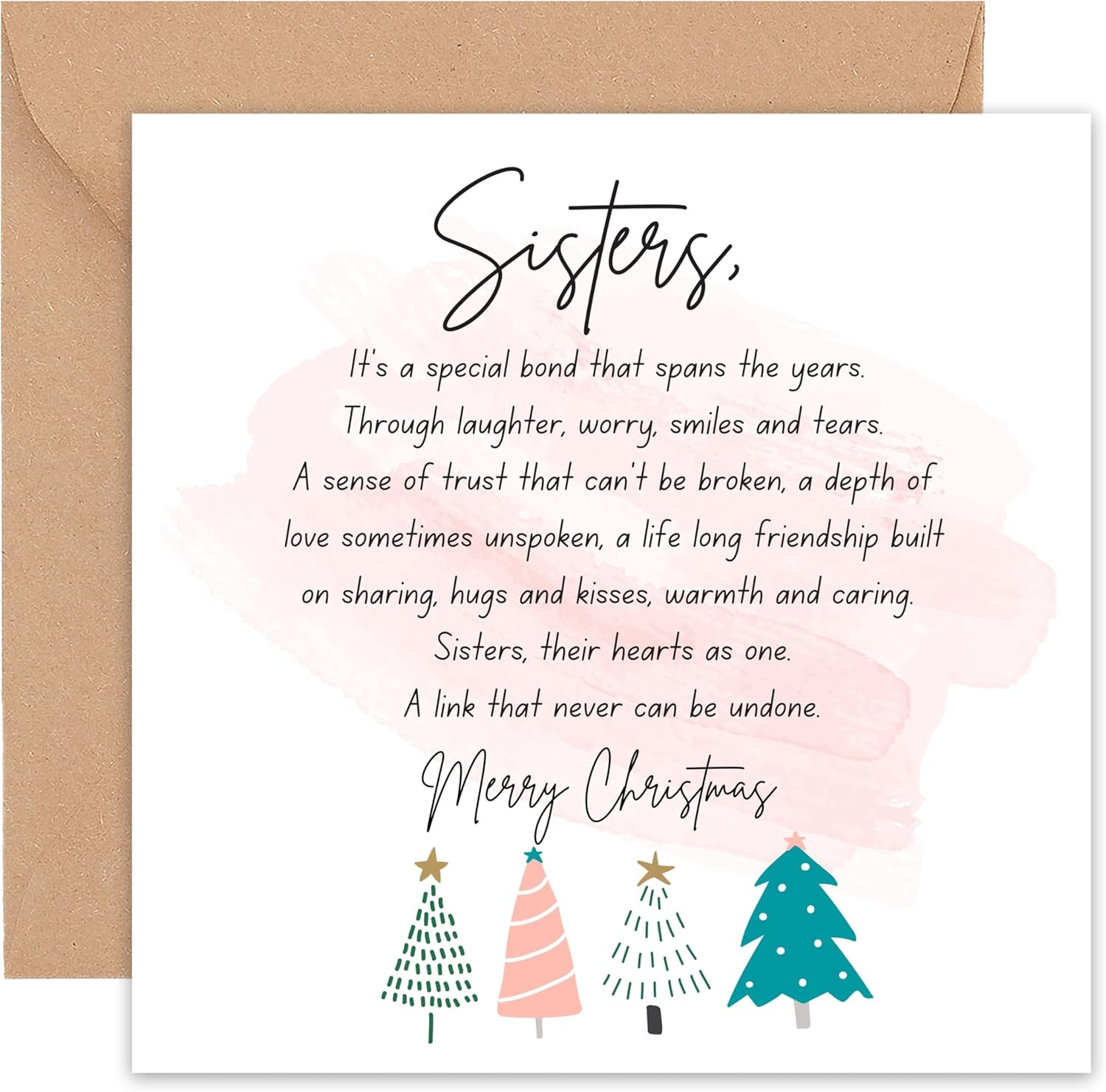 Felbridge Studio - Sister Christmas Card - Family Christmas Cards ...