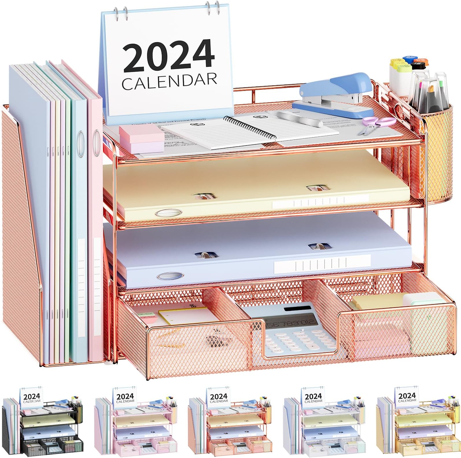 Amazon.com : OPNICE Desk Organizers and Accessories, Desk Accessories ...