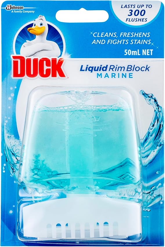 Duck Liquid Rim Block Toilet Bowl Cleaner, Foam Cleaner for Toilet ...