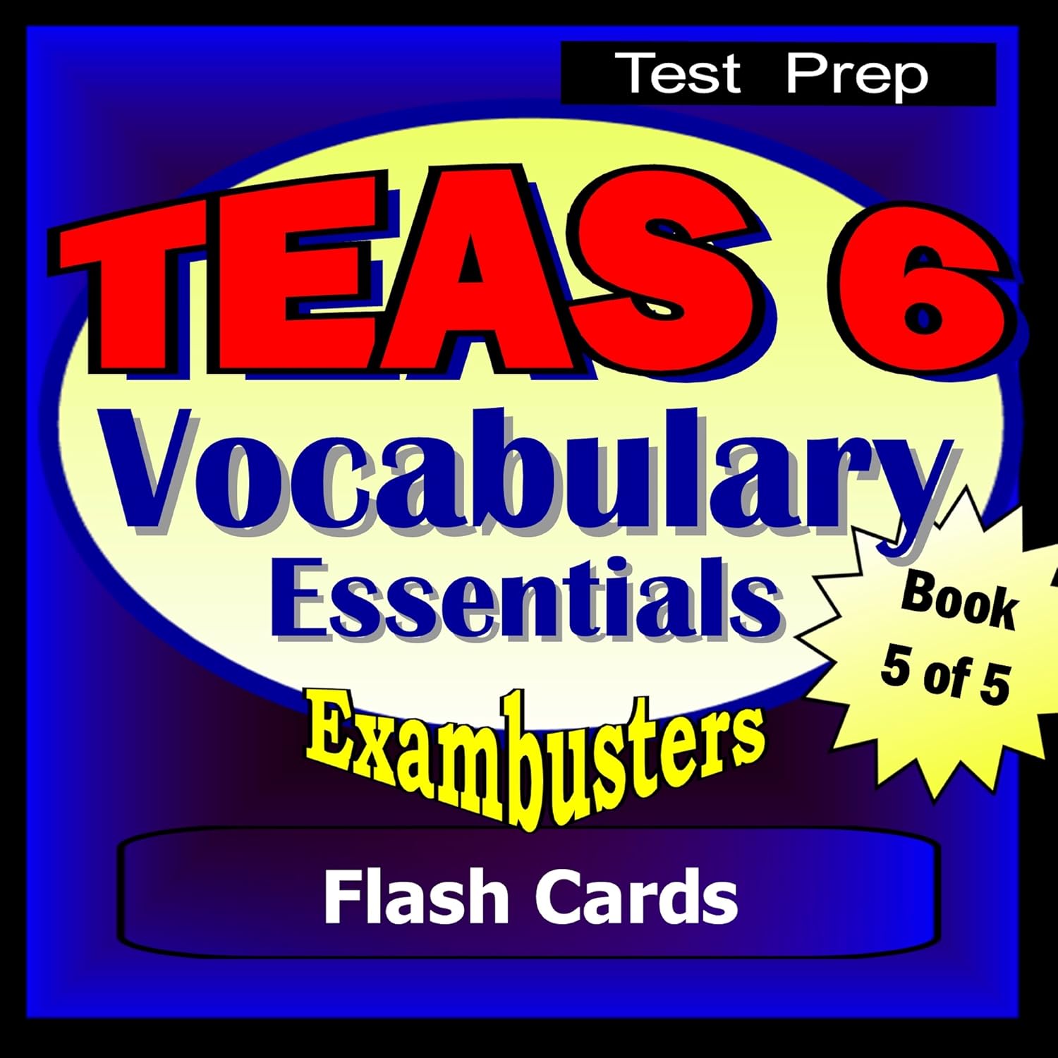 Amazon.com: TEAS 6 Test Prep Essential Vocabulary-Exambusters Flash ...