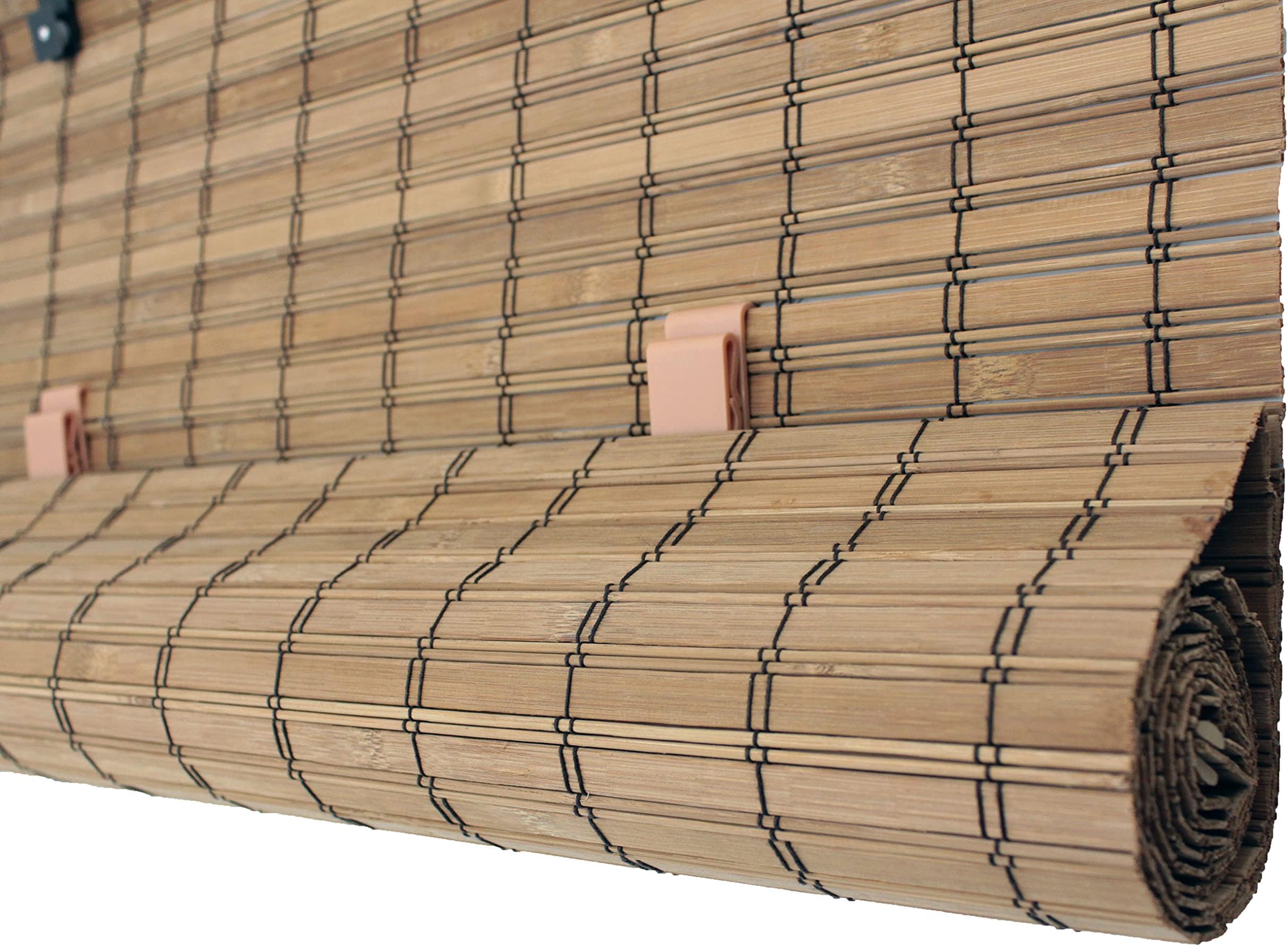 Outsunny Stores à rouleau de 2,4 x 1,8 m (l x H), stores d'extérieur ...