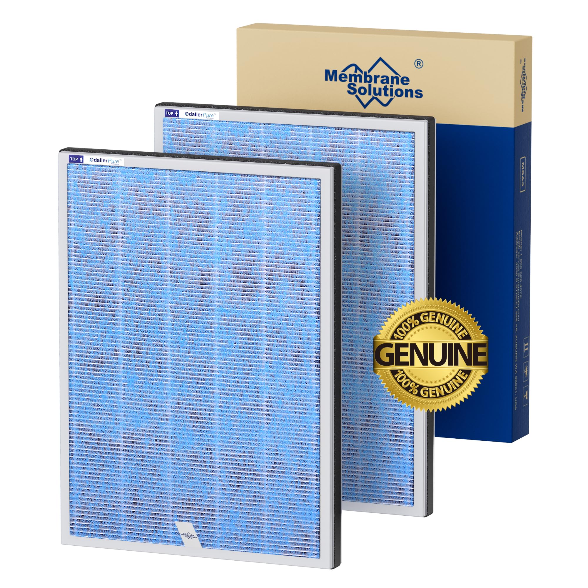 Membrane Solutions MSA3/MSA3S Genuine Original Air Purifier Filter ...