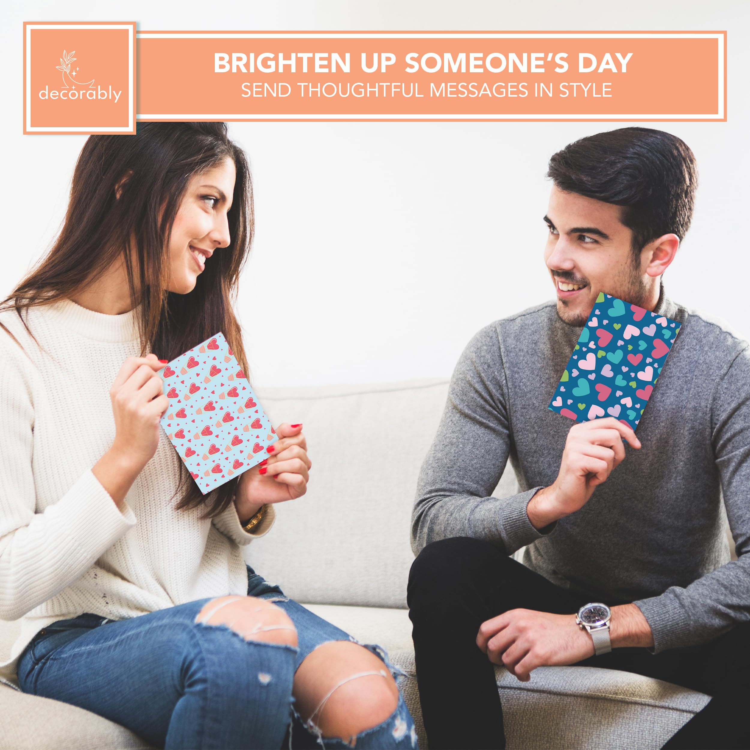 Snapklik.com : 24 Pack Assorted Blank Cards And Envelopes 4x6 ...