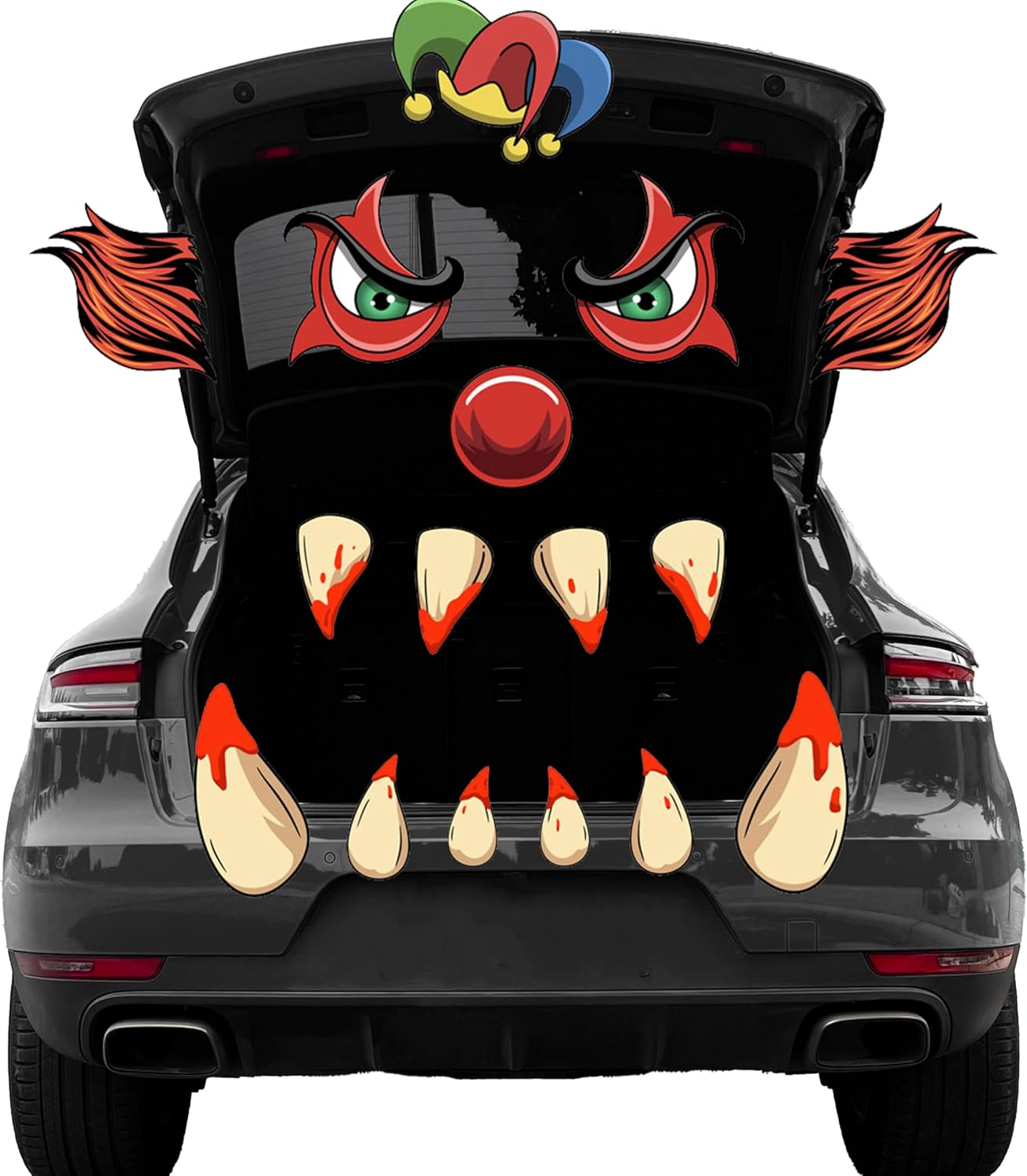 Amazon.com: Halloween Monster Trunk or Treat Car Decoration Kit with ...