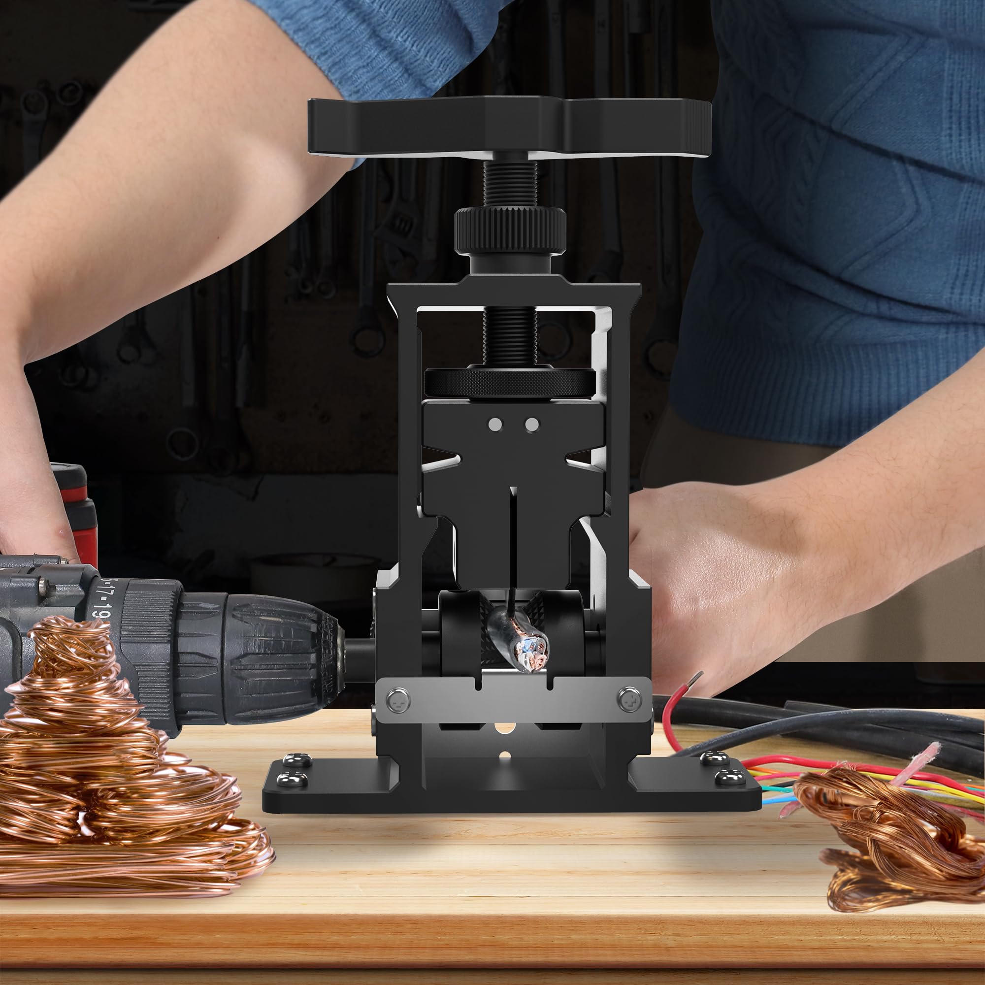 Snapklik.com : Upgrade Drill Power Wire Stripper Machine, All New ...