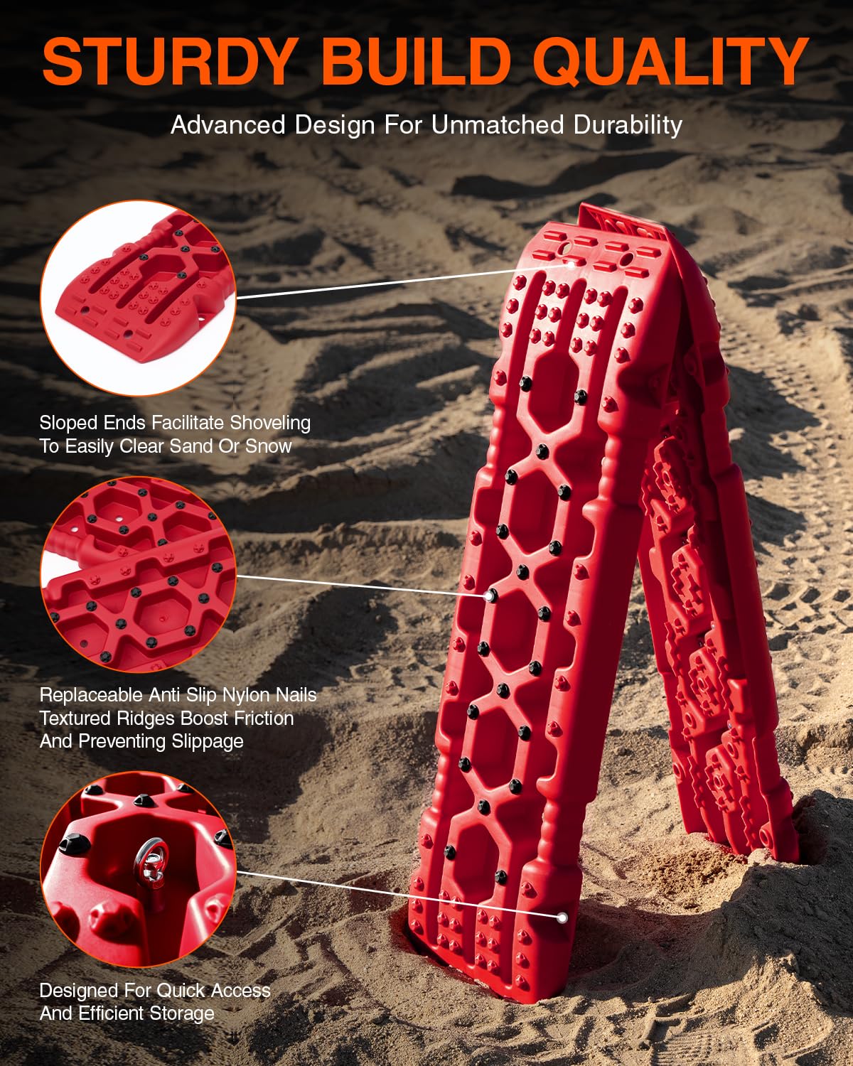 Snapklik.com : NEVERLAND Traction Boards Recovery Tracks - Traction ...