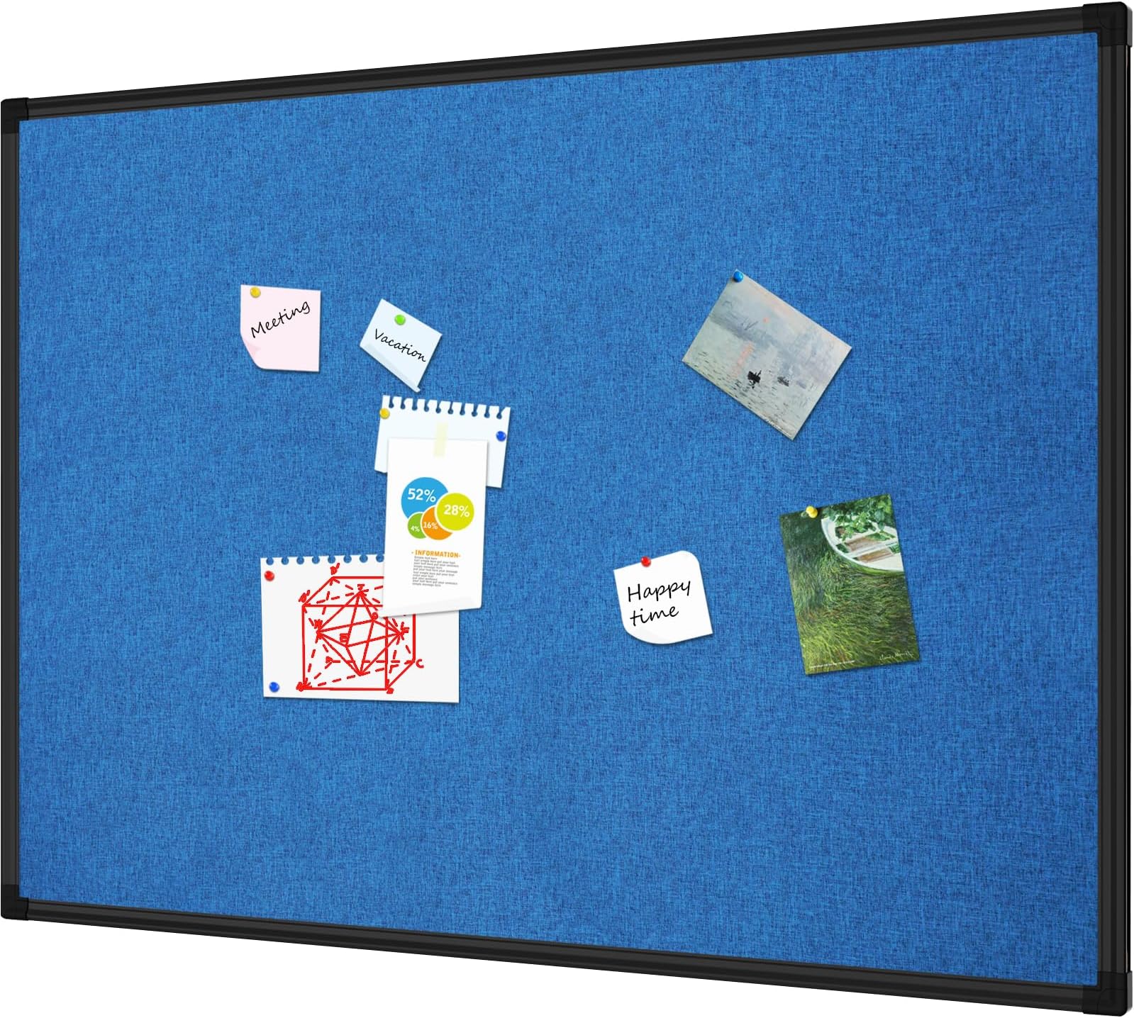 Cork Linen Bulletin Board at Lisa Mccoy blog