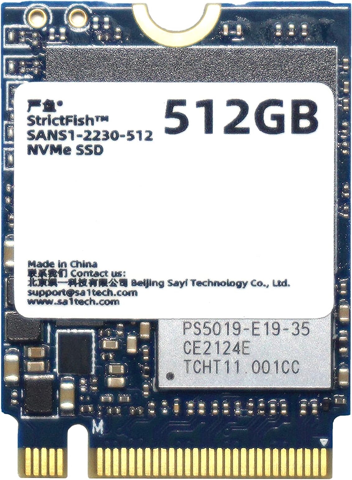 Amazon.com: StrictFish 512GB PCIe Gen4x4 M.2 NVMe SSD 2230 PCI-E 4.0x4 Internal Solid State ...