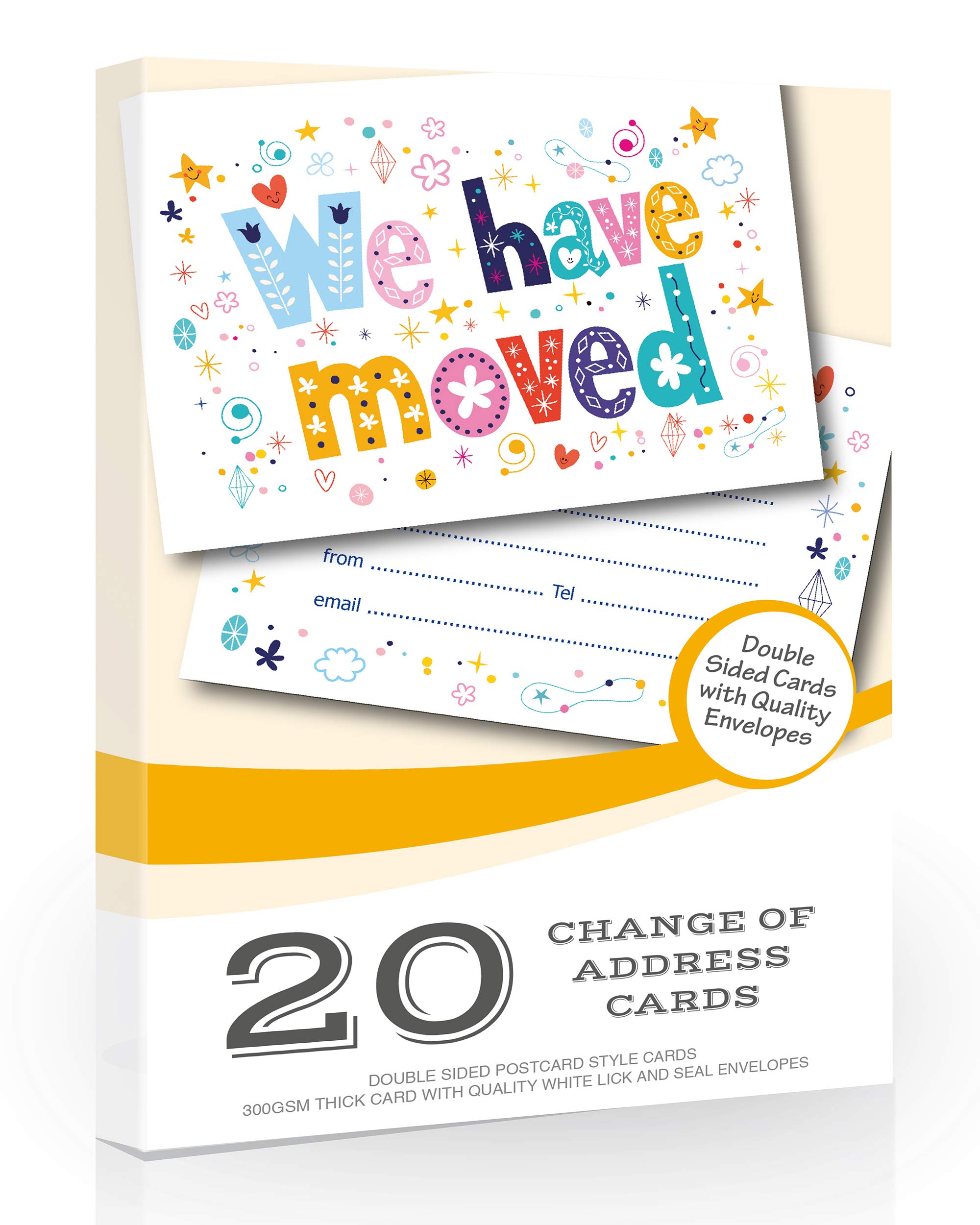 Buy 20 x We Have Moved Cards from Olivia Samuel - Change of Address ...
