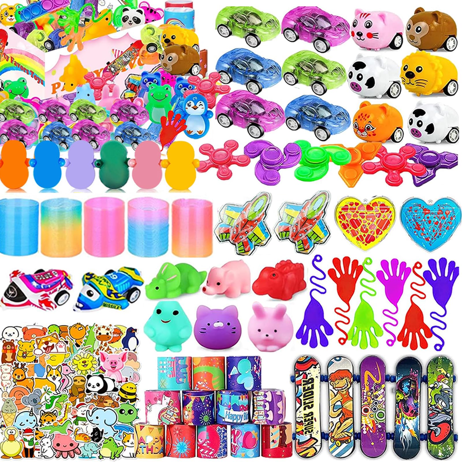 114 Pcs Party Favors for Kids 6-8 8-12, Birthday Gifts Toys, Treasure ...