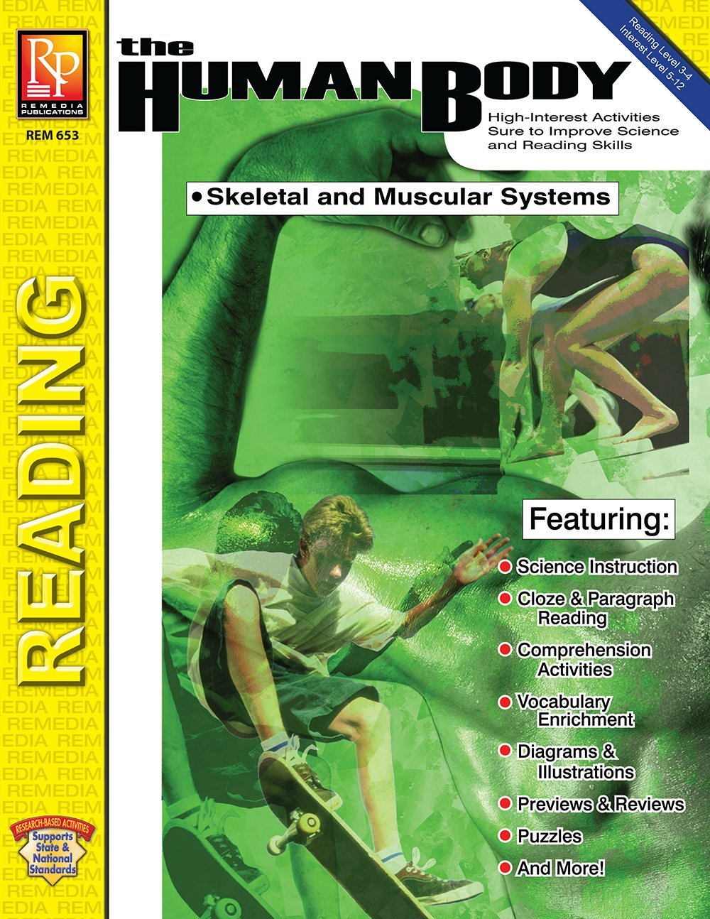 The Human Body: Skeletal & Muscular Systems | Reproducible Activity ...