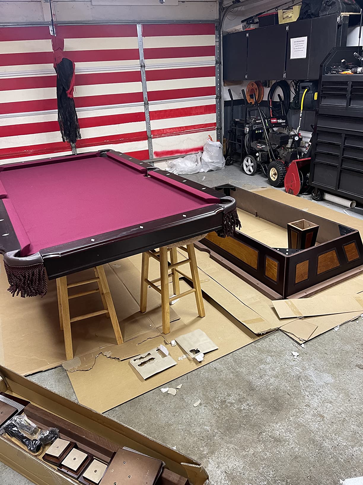 $45/mo - Finance Fat Cat by GLD PRODUCTS Reno 7.5â€™ Pool Table with ...