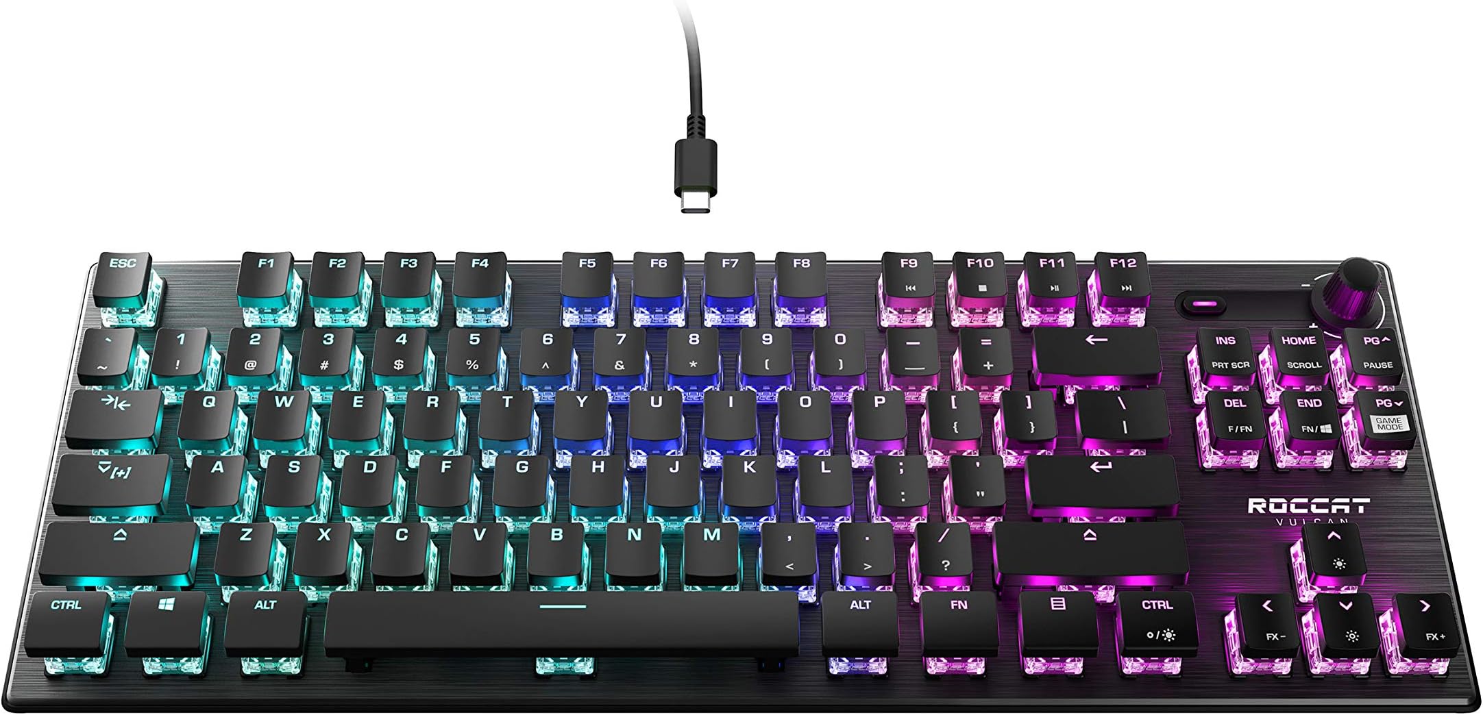 Amazon.com: ROCCAT Vulcan 122 Mechanical PC Tactile Gaming Keyboard ...