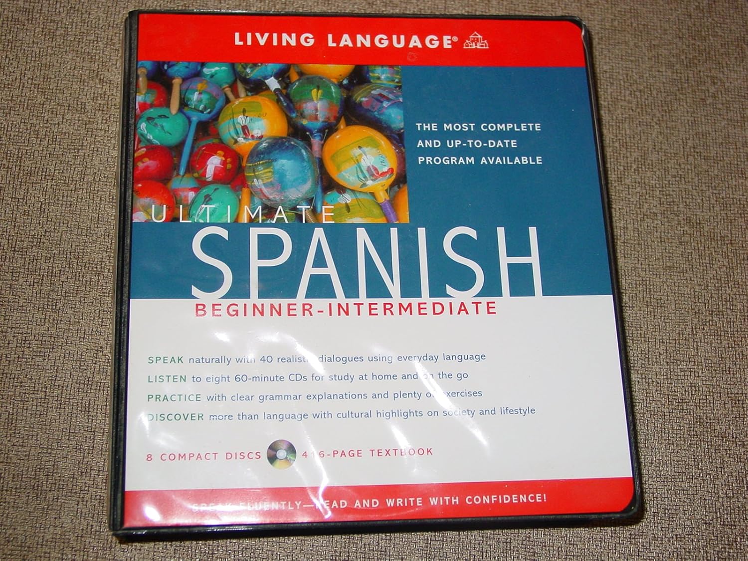 Amazon.com: Ultimate Spanish Beginner-Intermediate (CD/Book) (Ultimate ...
