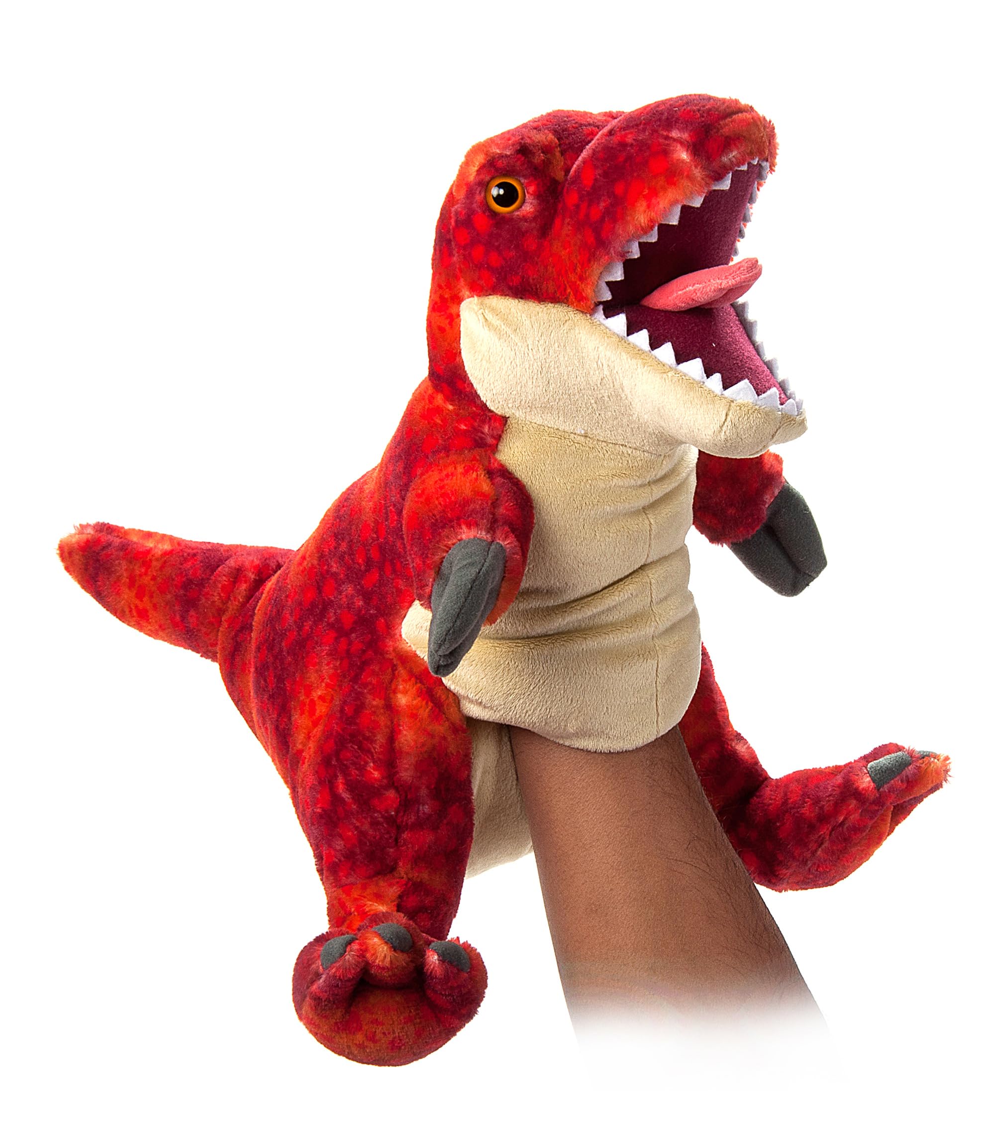 Amazon.com: The Petting Zoo Dinosaur T-Rex Stuffed Animal Plushie ...