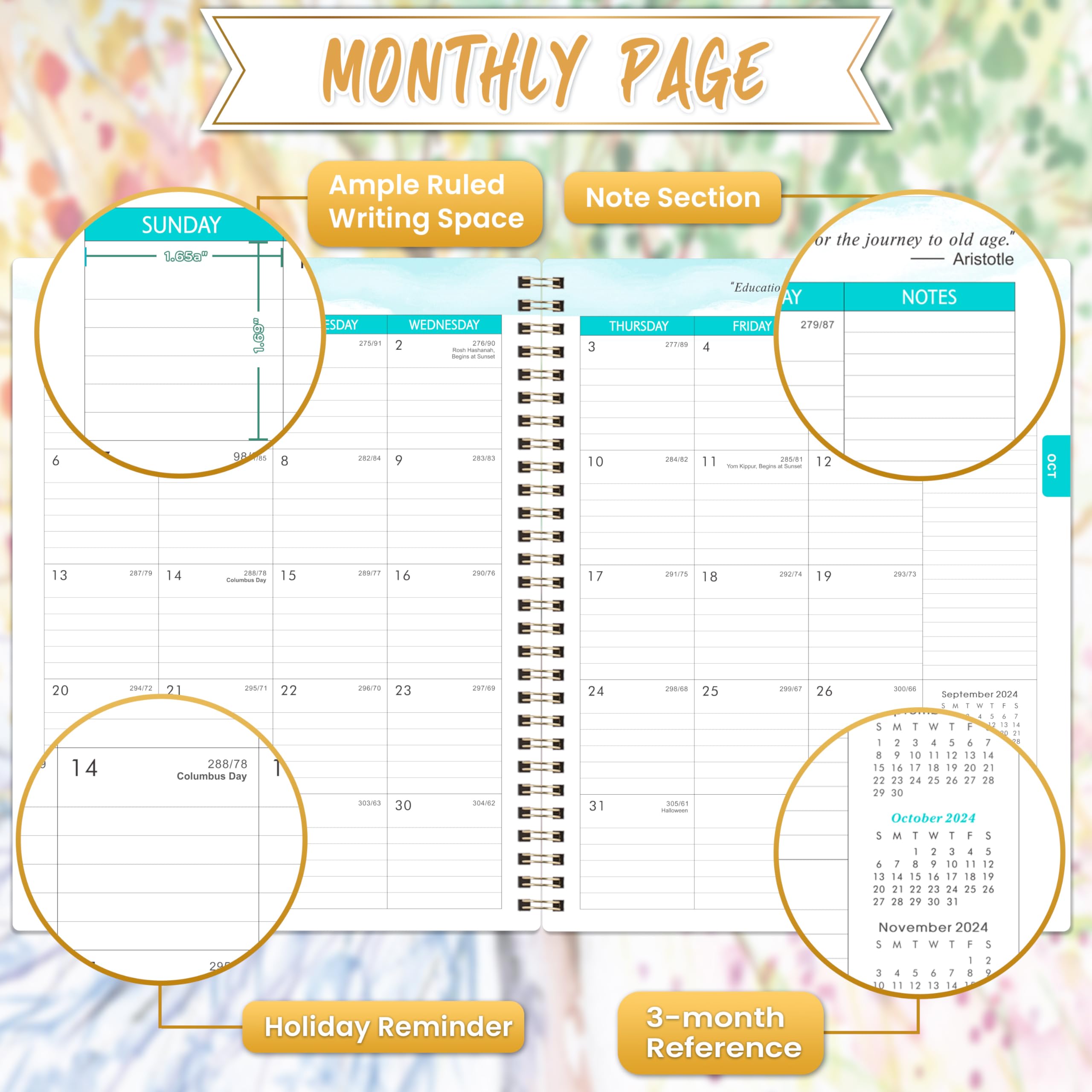 Snapklik.com : Teacher Planner 2024-2025 - Lesson Planner 2024-2025 ...