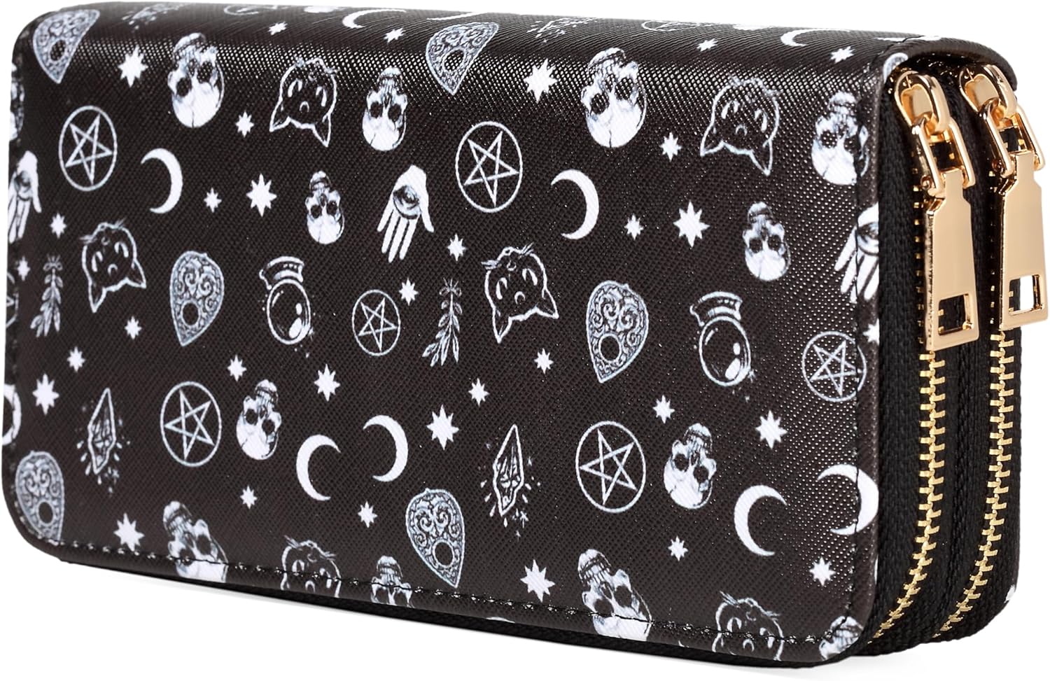Amazon.com: Nabegum Halloween Skull Wallets for Women Large Capacity 2 ...