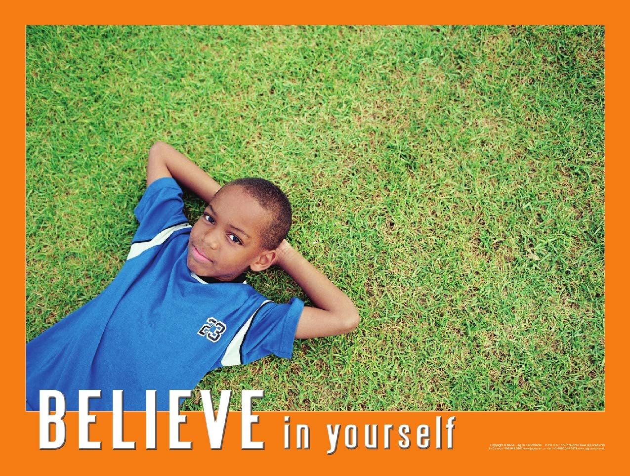 Amazon.com: Believe in Yourself Extra-Large POSTER - Laminated ...