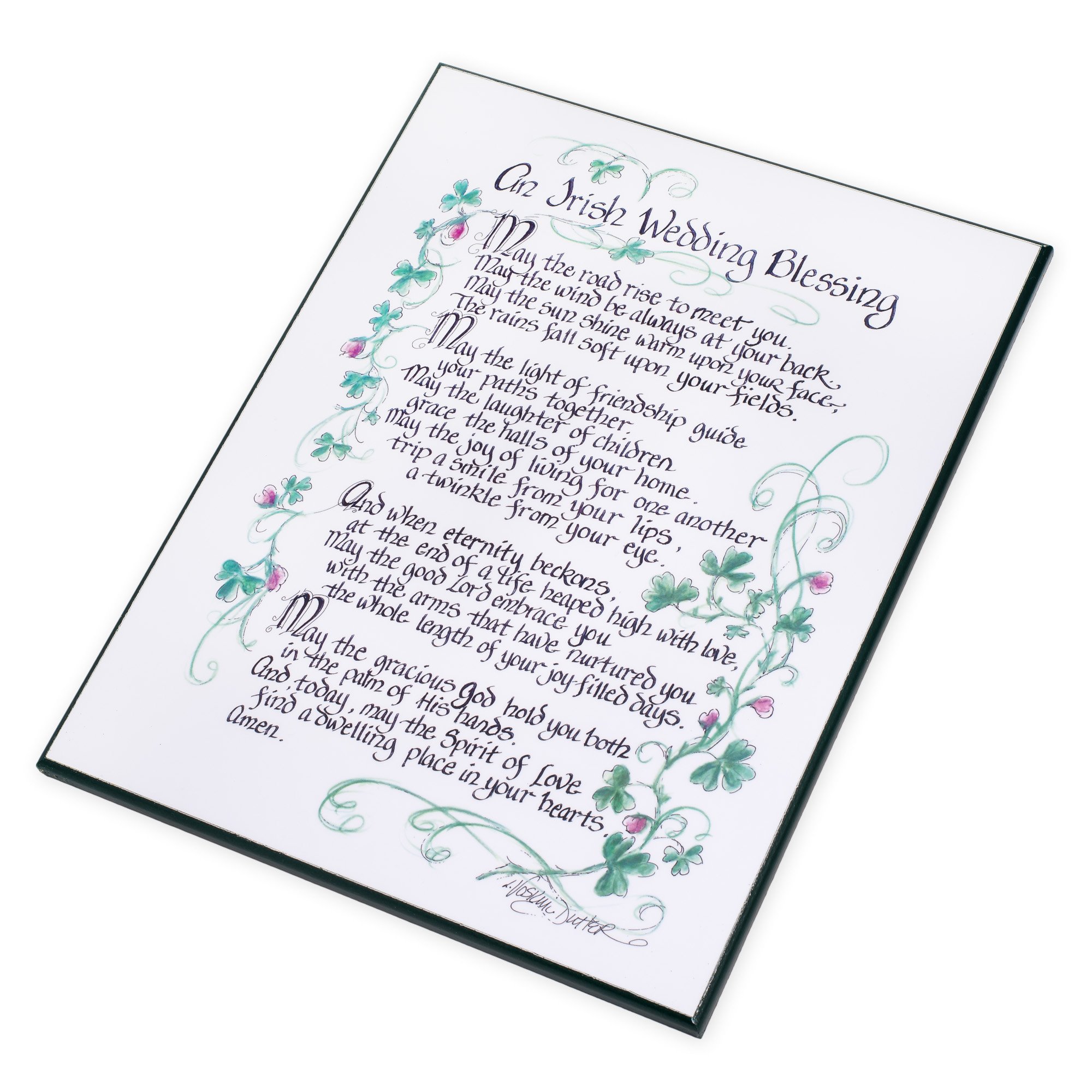 Irish Wedding Blessing As Gaeilge
