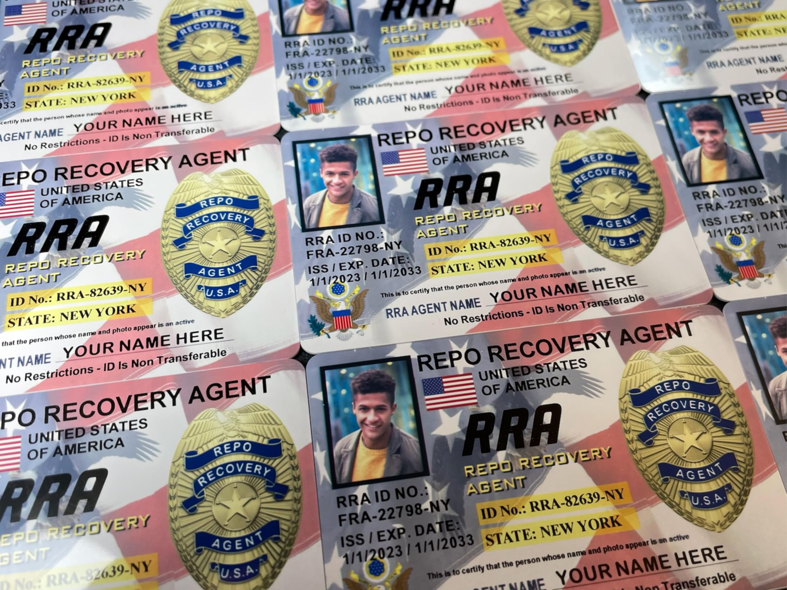 Repo Agent Badge Clip Art