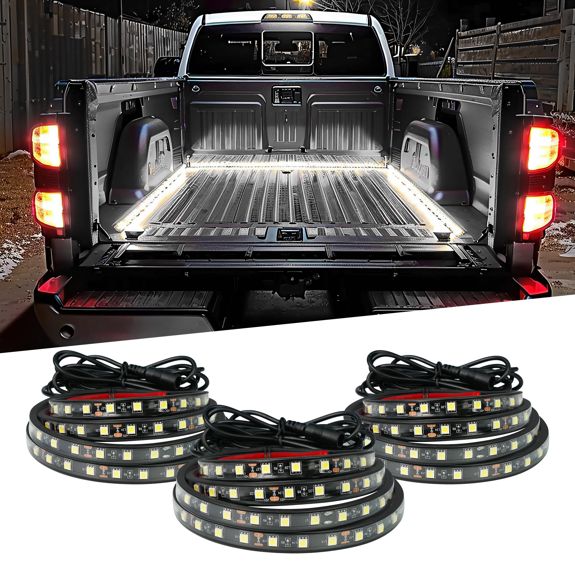 Bed Light Nilight Truck Strip RGB-IC LED Lights For Truck Boogie Lights ...