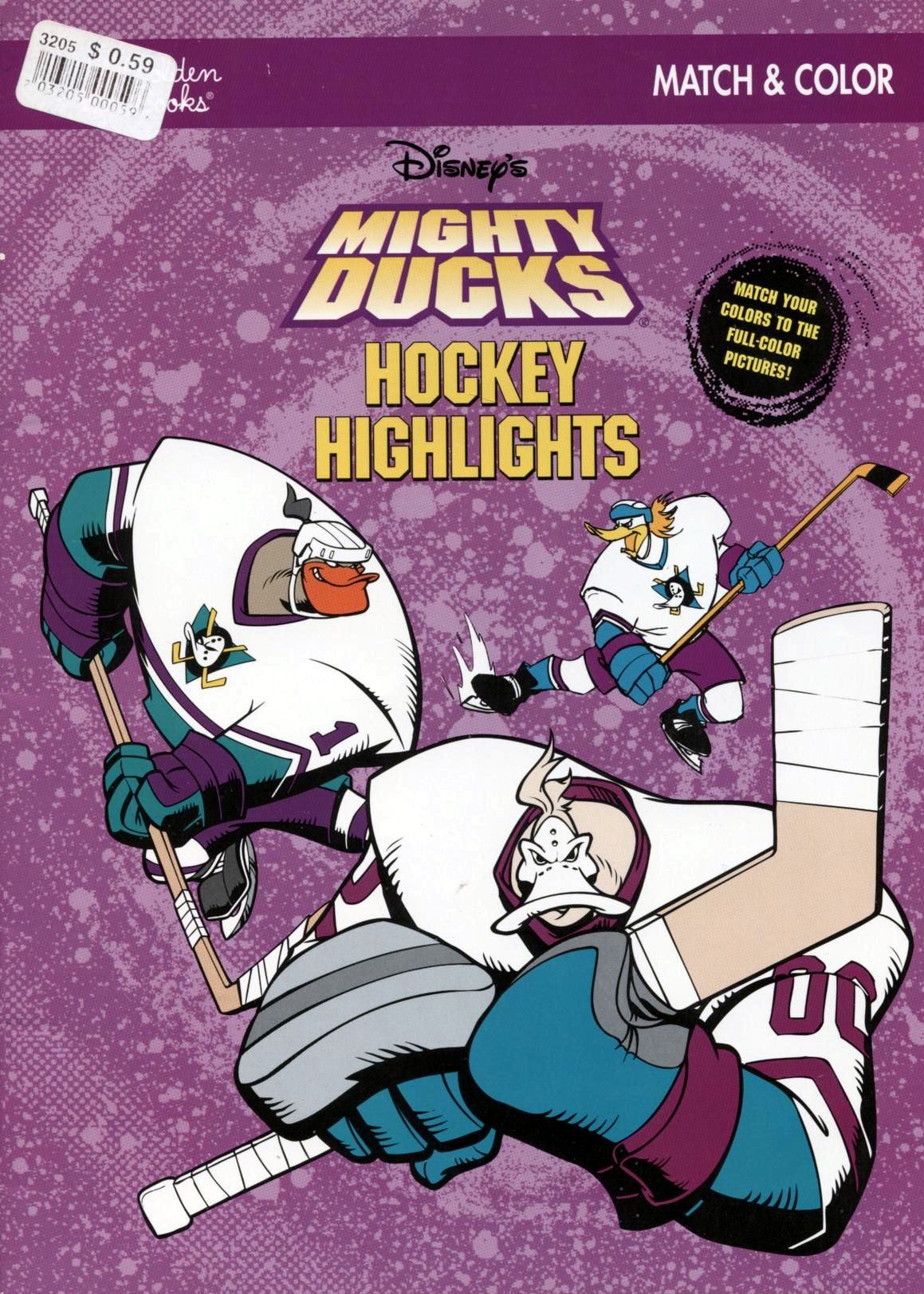 Mighty Ducks Coloring Pages