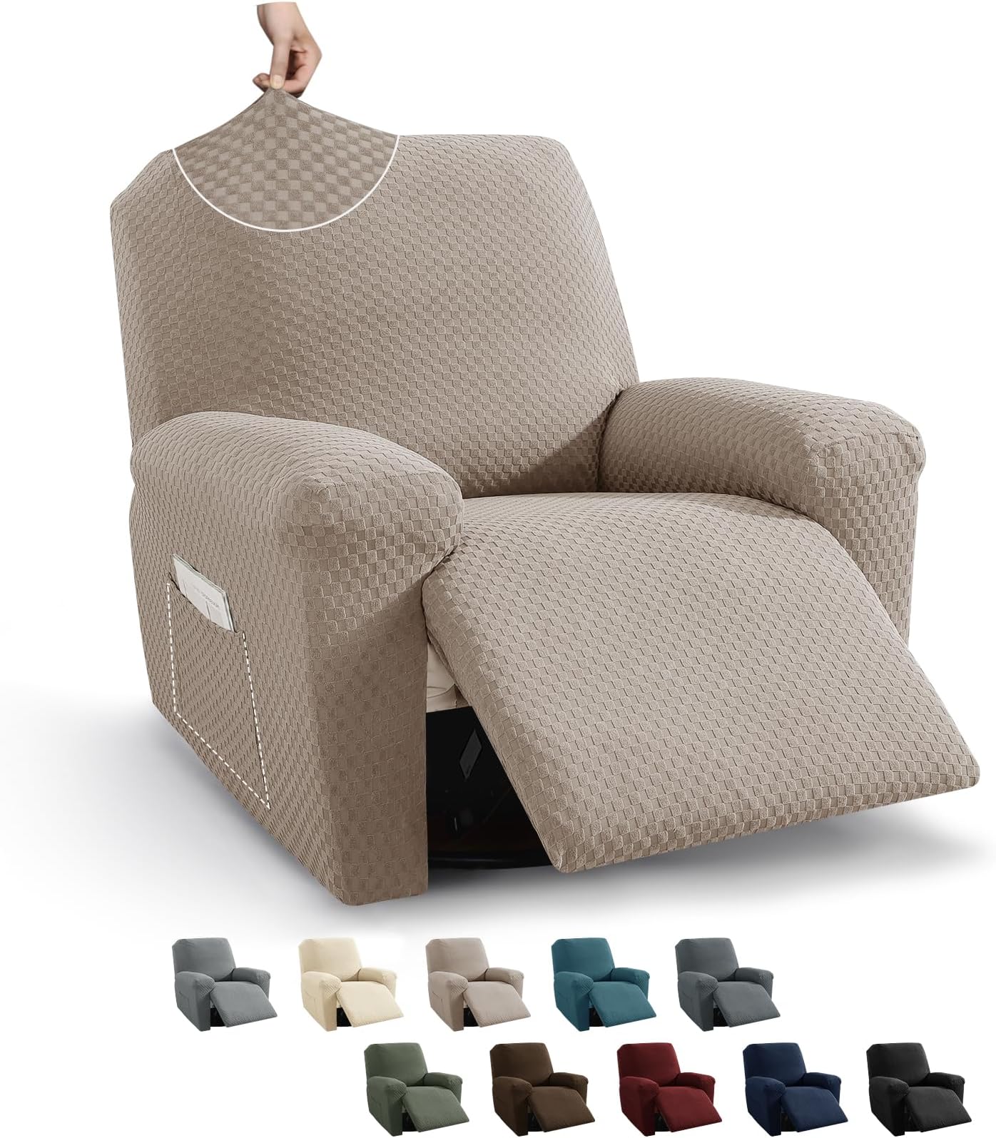 4 Pieza Funda de Sillón Reclinable Relax , Fundas De Butacas Relax ...