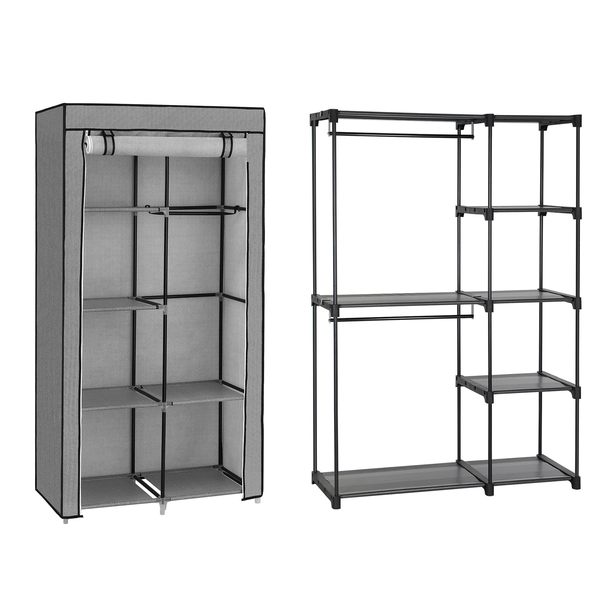 SONGMICS Freestanding Closet Organizer and Portable Wardrobe Bundle, for sale | Mesa, AZ ...