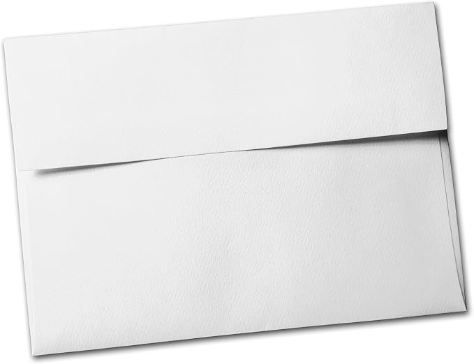 Amazon.com : Royal Sundance Felt Brilliant White A2 Envelopes - 50 Pk ...