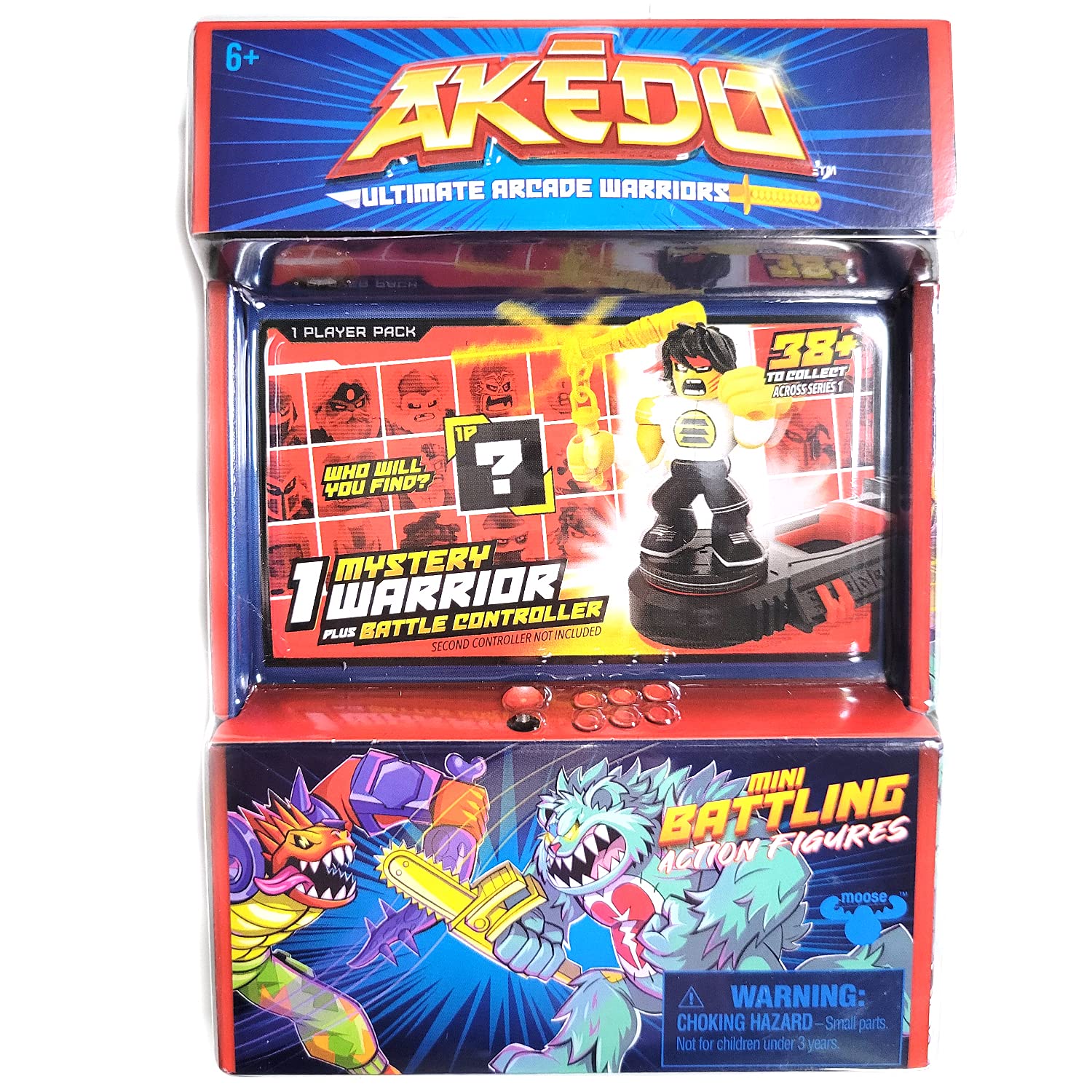 Buy Akedo Ultimate Arcade Warriors Mini Battling Action Figures Mystery ...