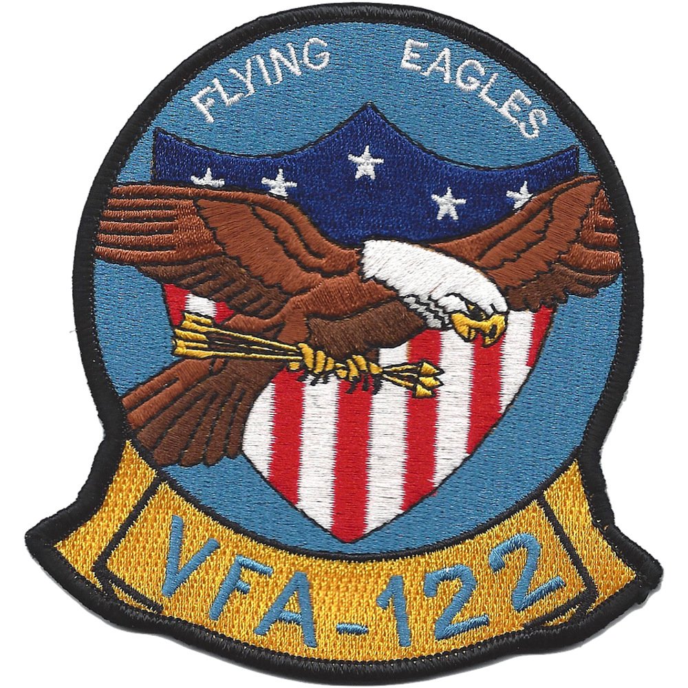Amazon.com: VFA-122 Fighter Attack Squadron Second Version Patch ...
