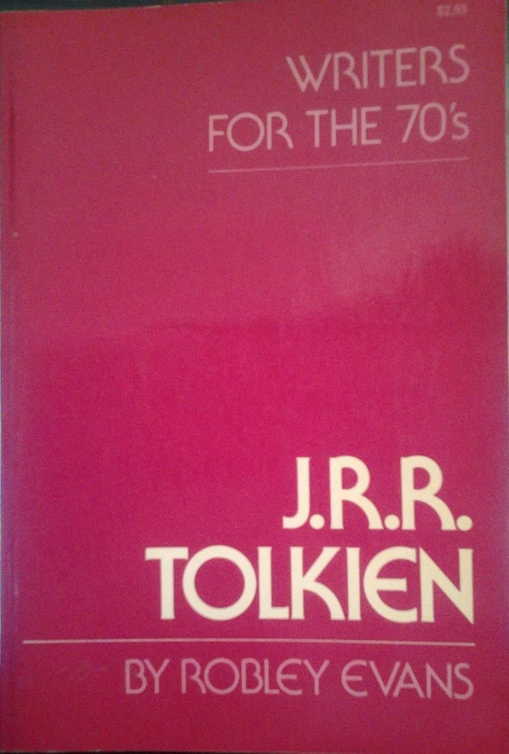 J.R.R. Tolkien: Robley Evans: 9780690010534: Amazon.com: Books