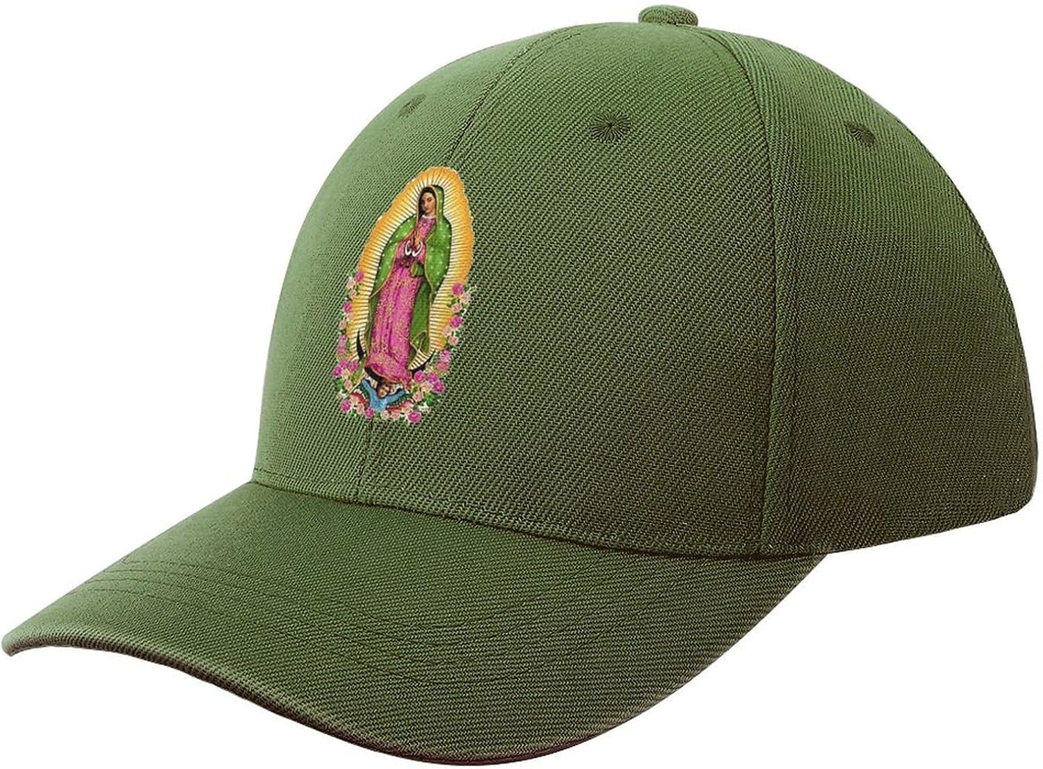 Our Lady of Guadalupe Virgin Mary Baseball Cap Adjustable Cap Plain Hat ...
