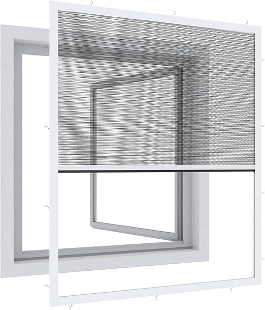 Windhager Expert Pleated Ultra Flat, Insect Windows, Fly Screen ...