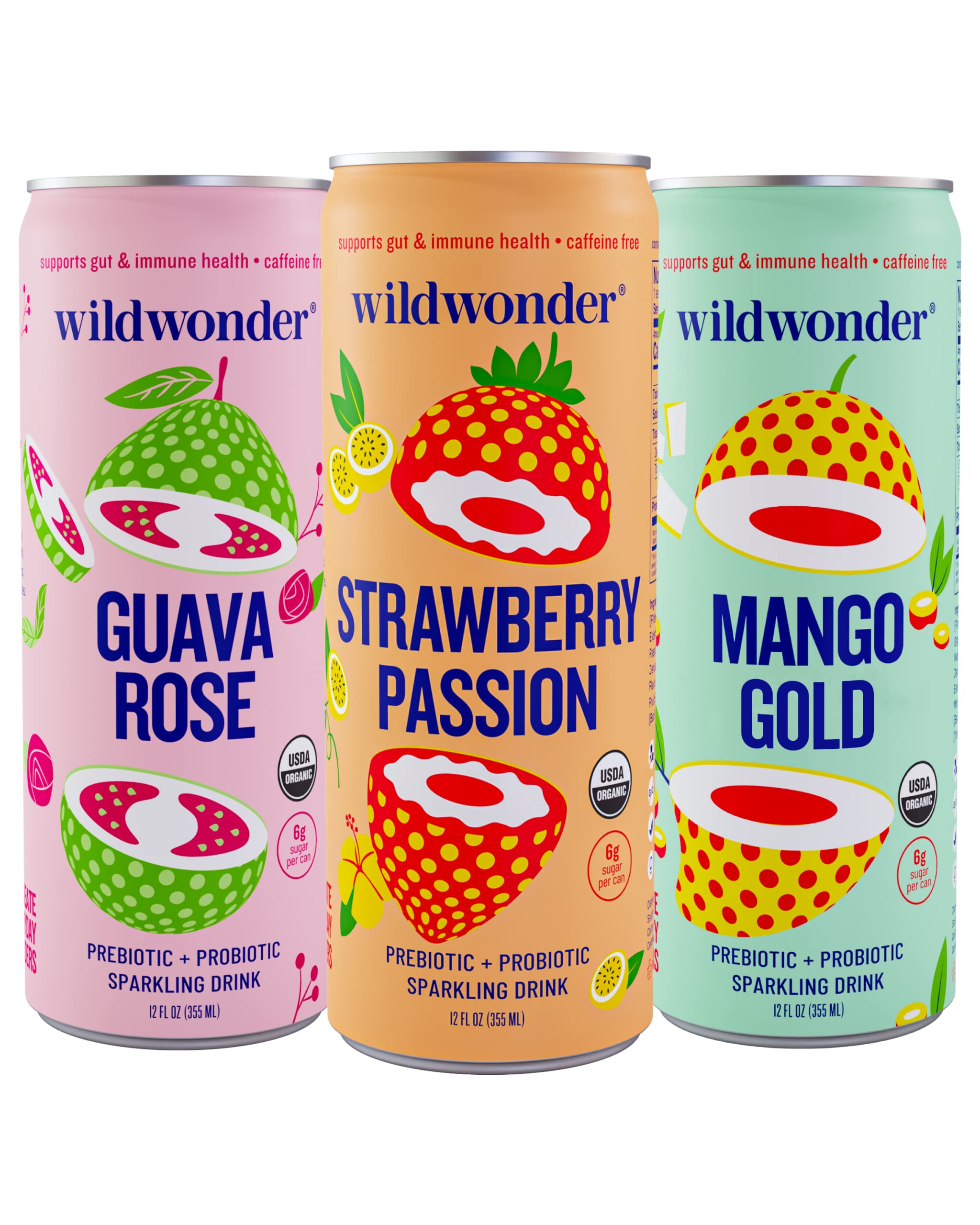 Snapklik.com : Sparkling Probiotic Juice Drink w/Gut Health Immunity ...