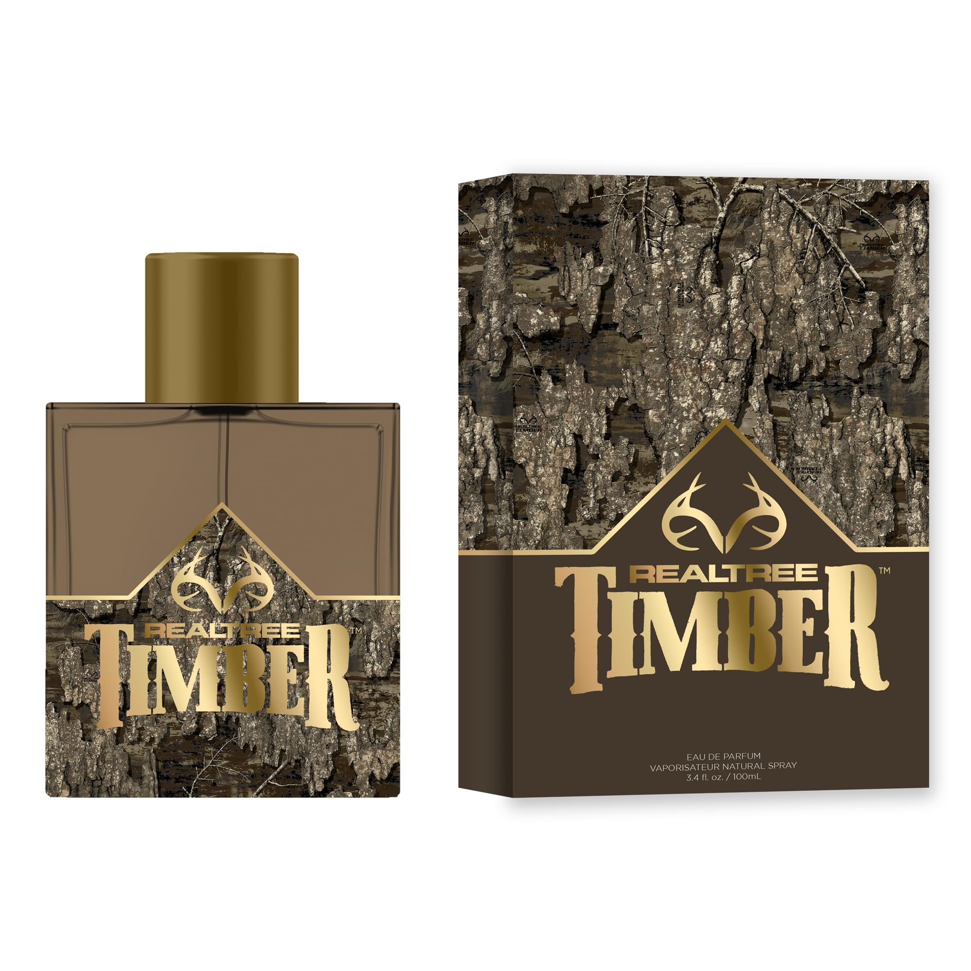Amazon.com : Realtree Timber for Him Eau de Parfum, 3.4 fl. oz ...