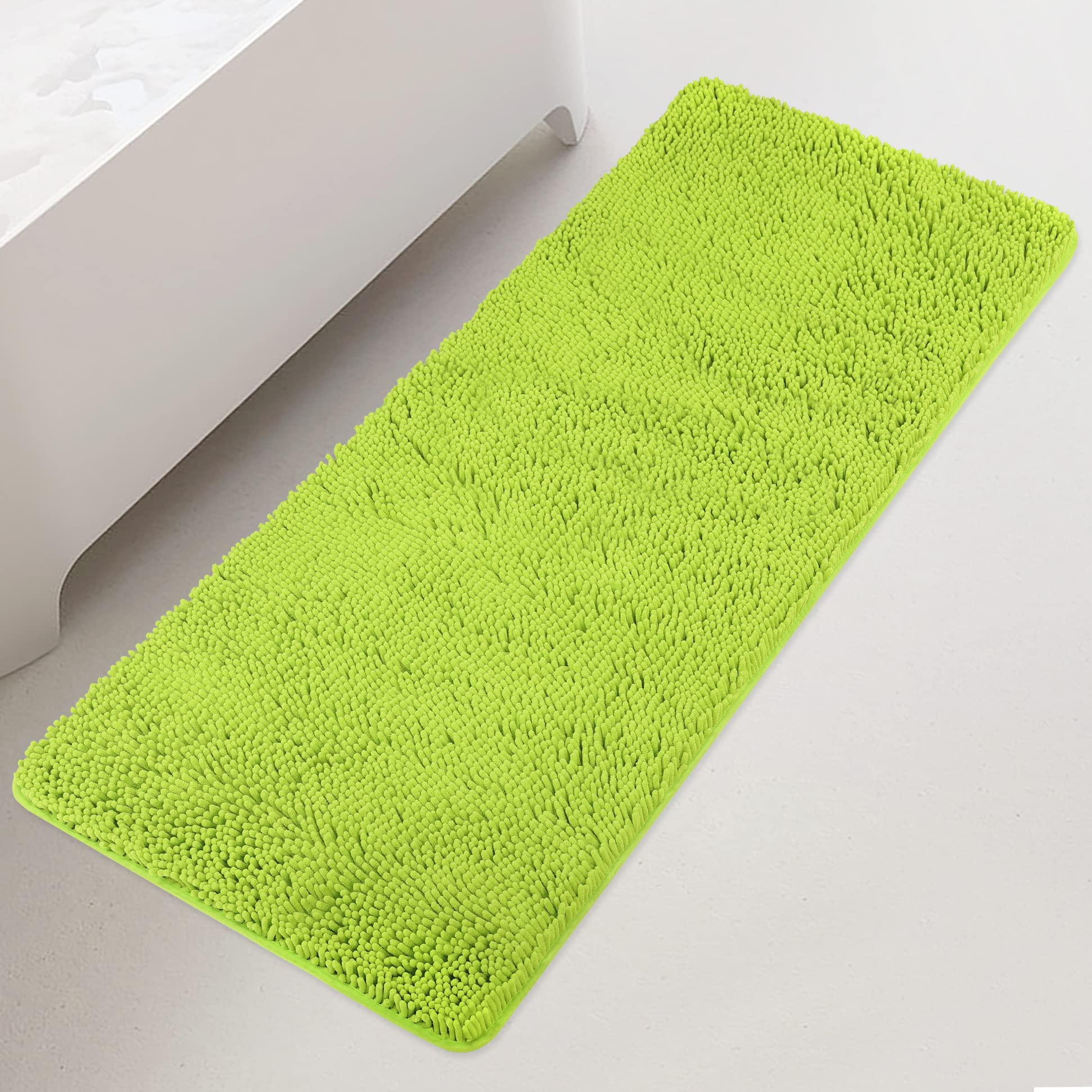 Amazon.com: Yeaban Bathroom Runner Rugs 24 x 72 Non Slip – Thick ...