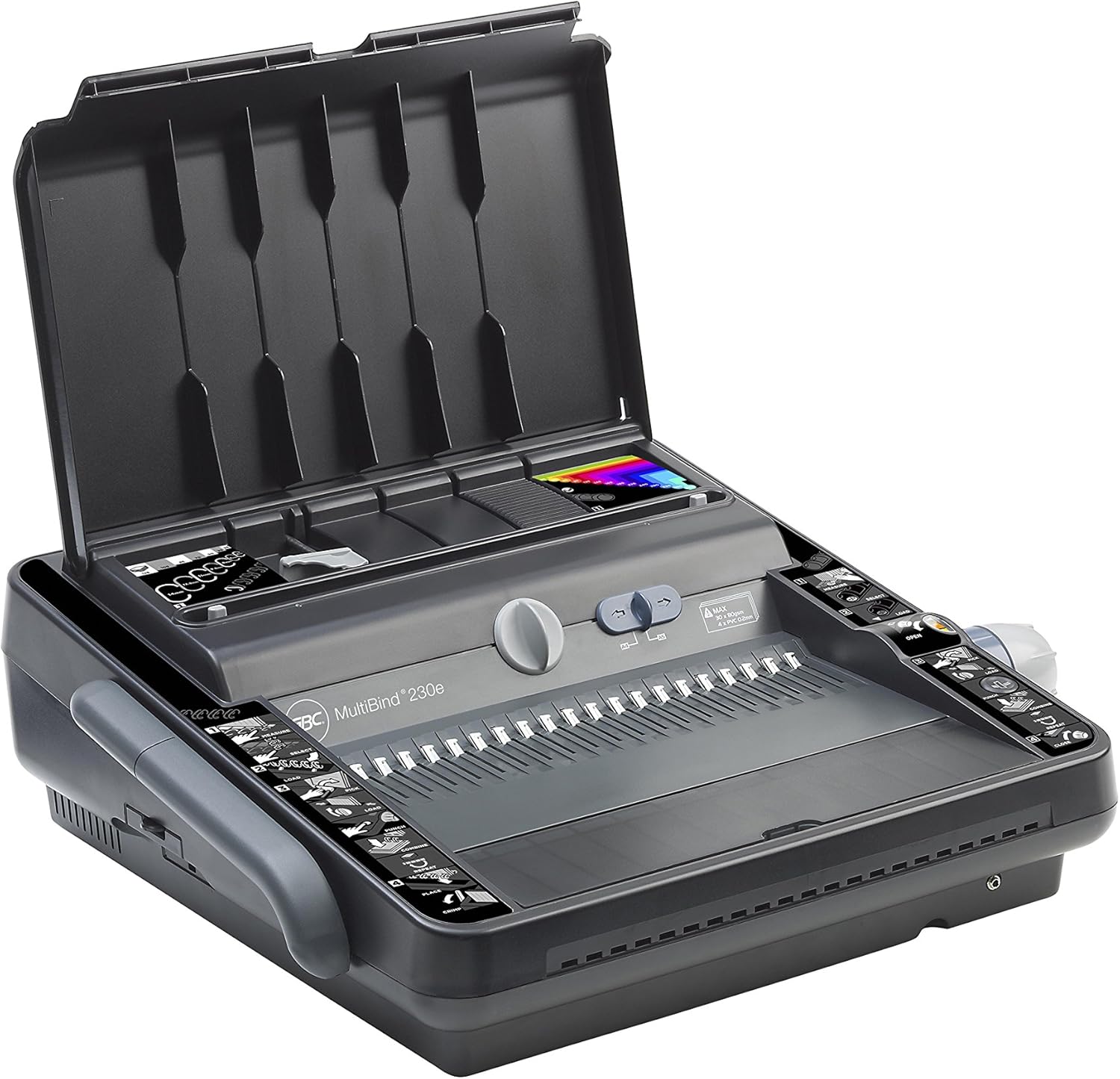 Amazon.com : GBC MultiBind 230E Multifunctional Binding Machine ...