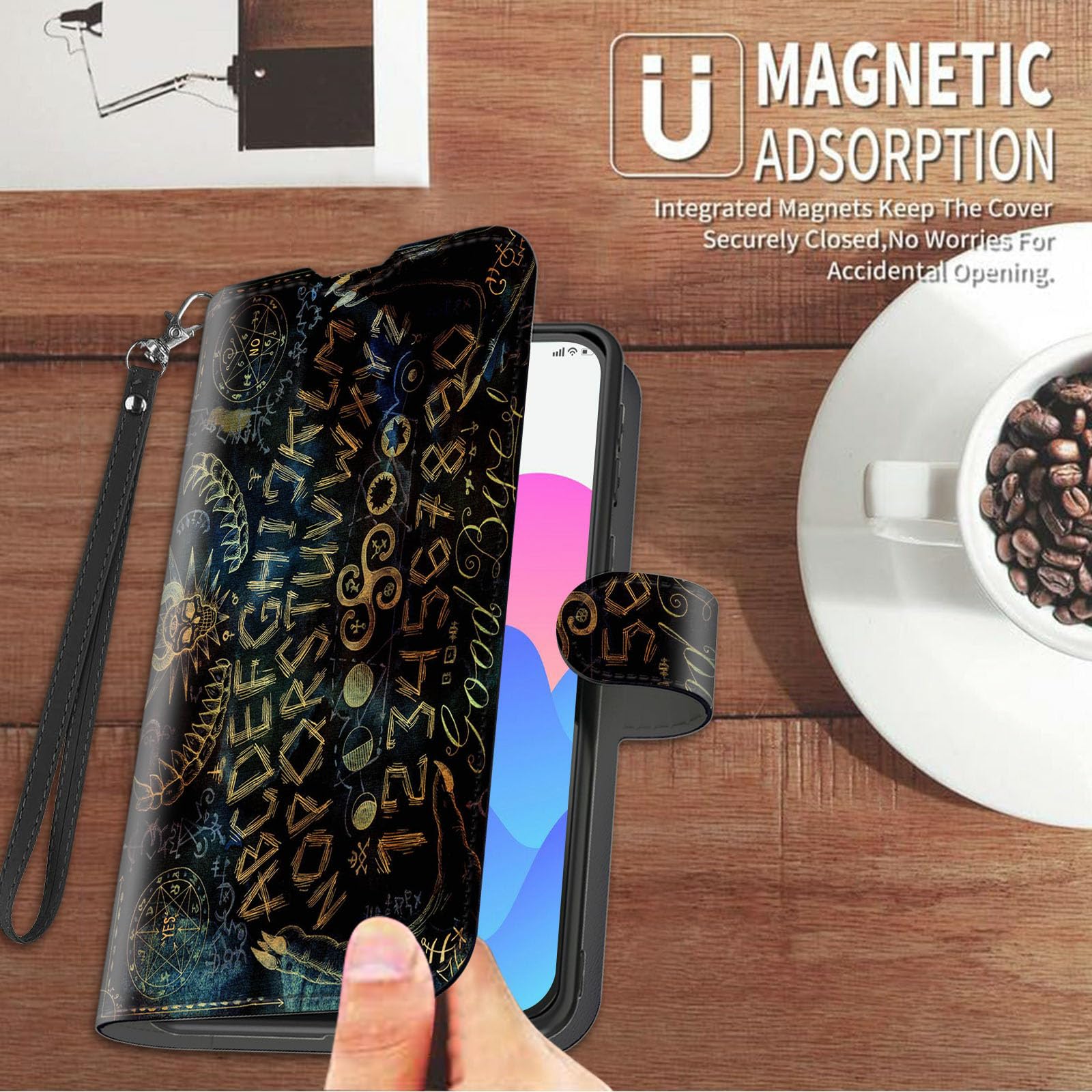 Tcl Flip 2 FUYOCWE TCL K24 Phone Case Wallet - RFID Blocking Leather ...