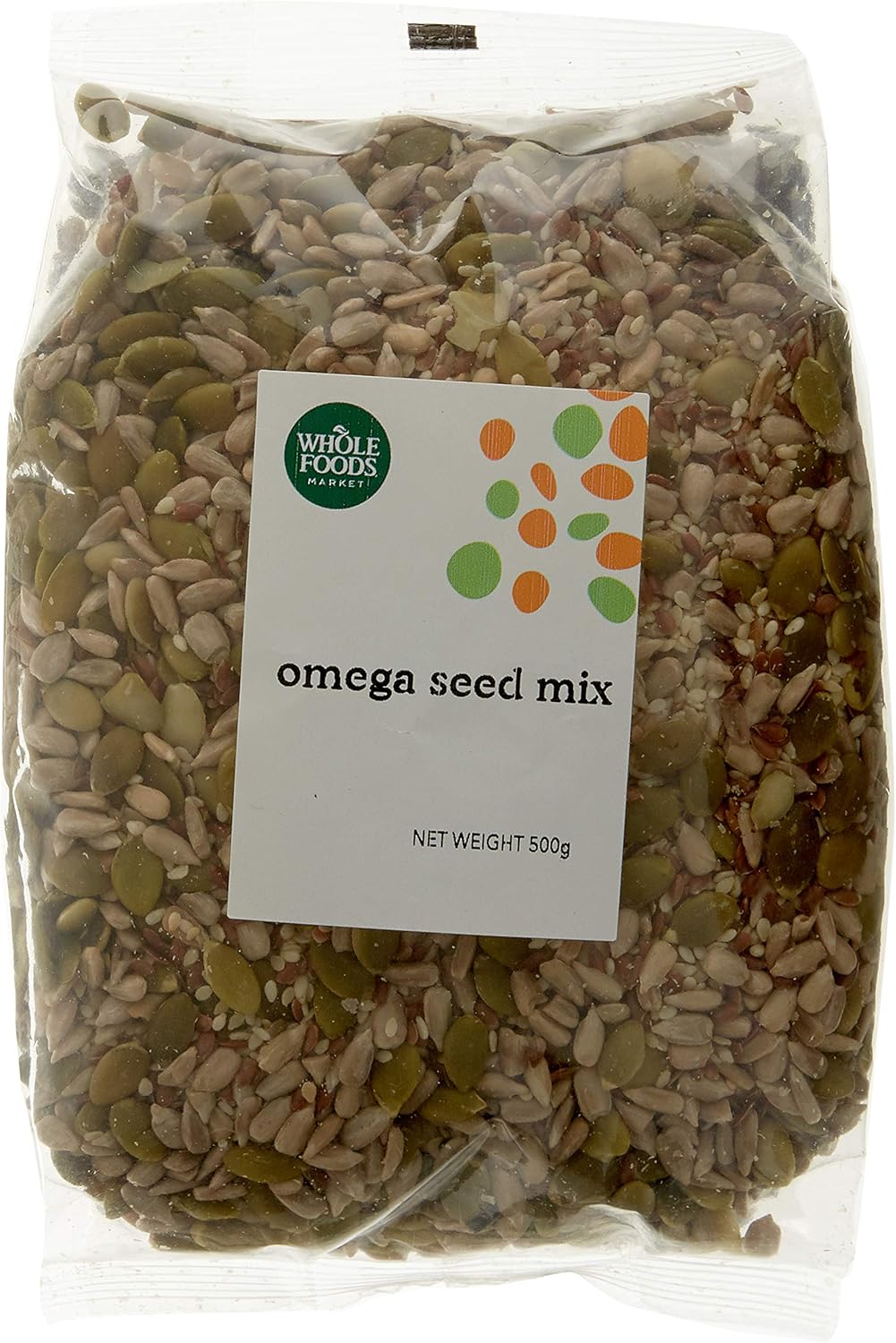 Whole Foods Market Omega Seed Mix, 500g : Amazon.co.uk: Grocery